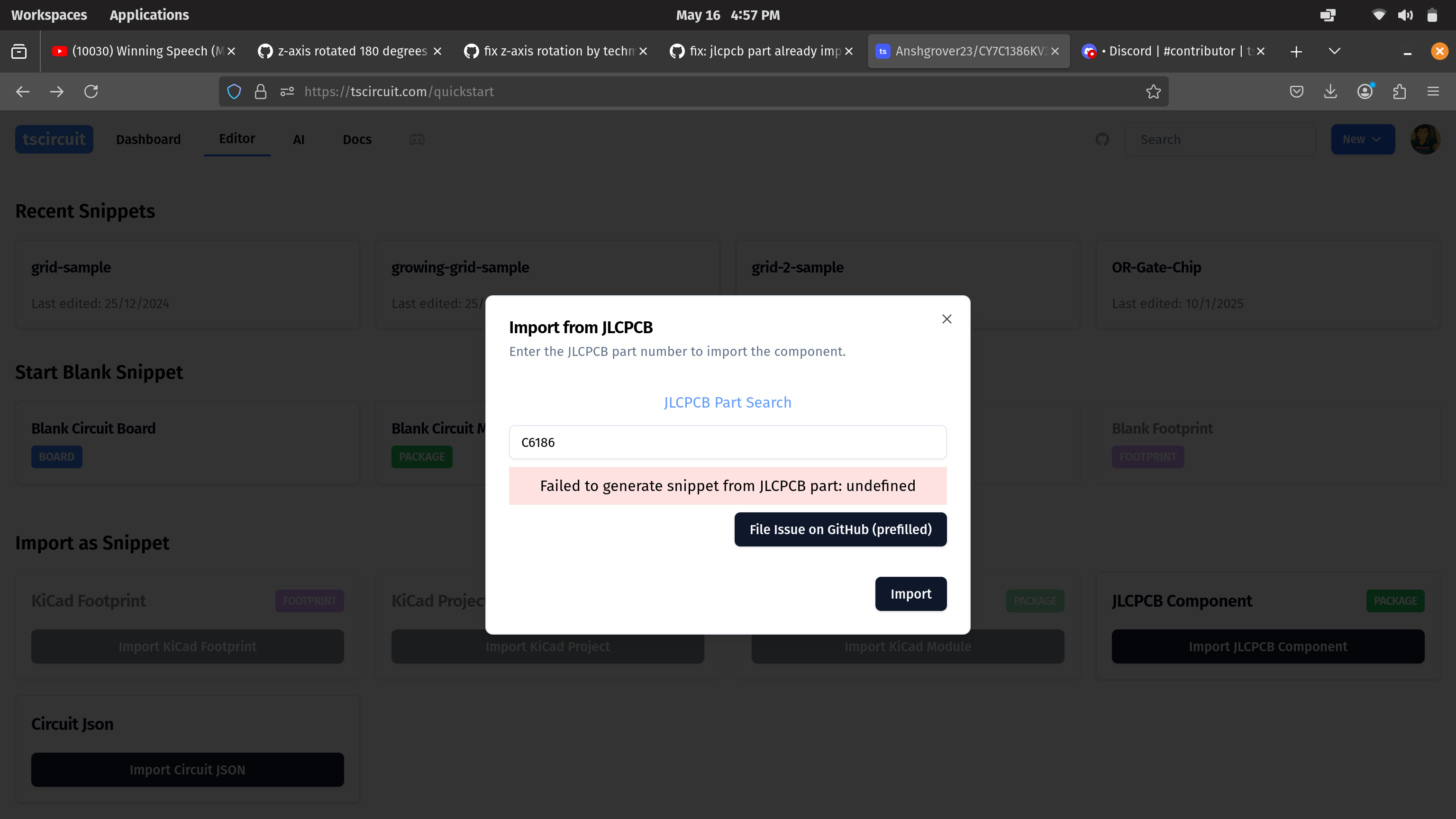 something missing? - tscircuit