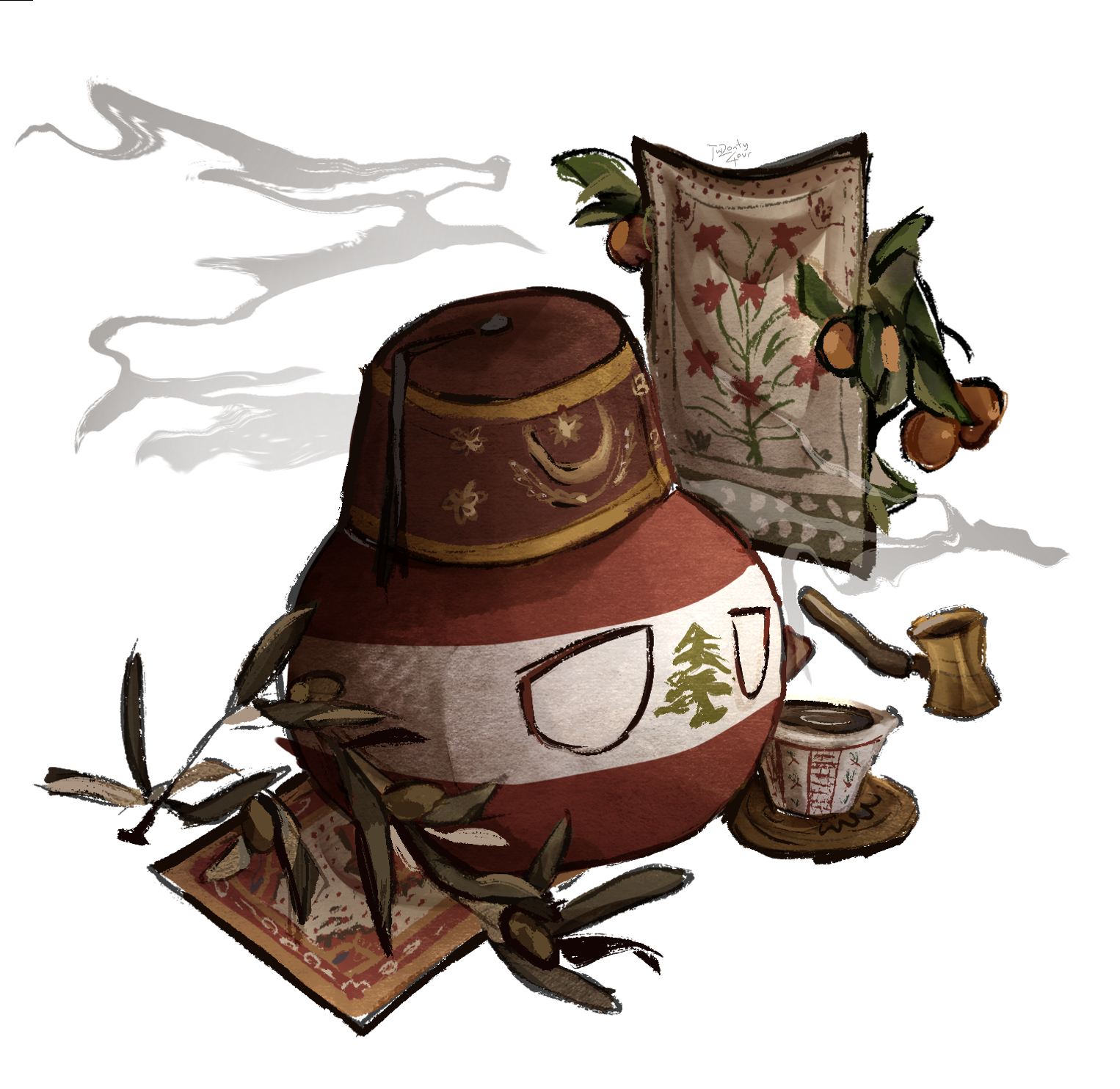 .imagine jewish people with a Austrian guy with a moustache and a side ...