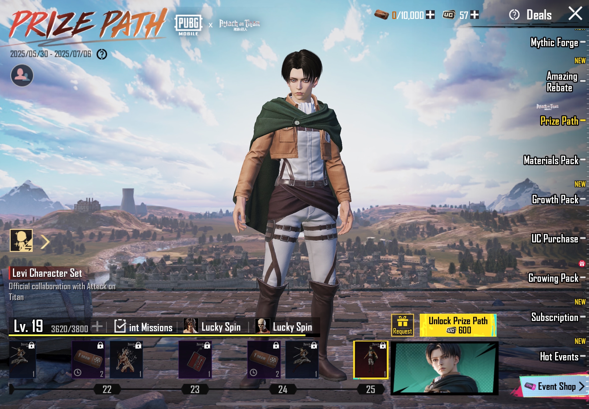 600 UC for Levi Skin? - PUBG MOBILE