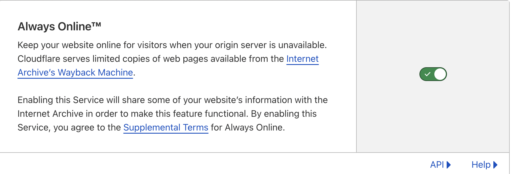 Always online doesn't work - Cloudflare Developers