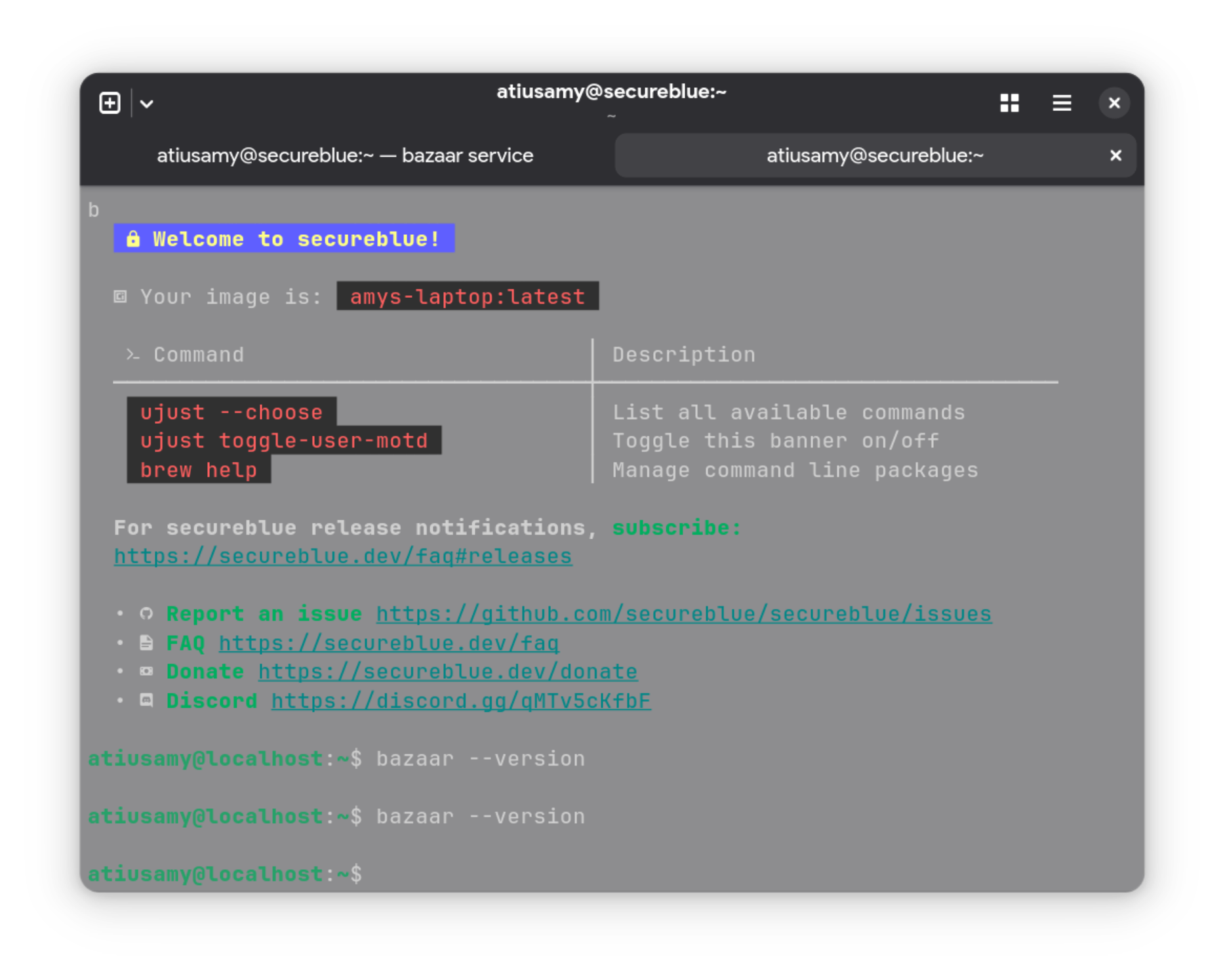 Bazaar - Universal Blue