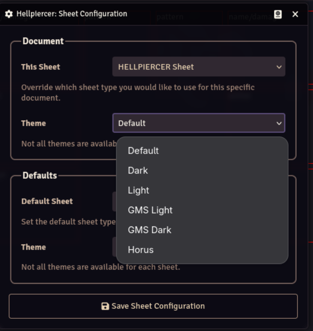 I do want to refactor how the themes work so that 1. Adding them is ...