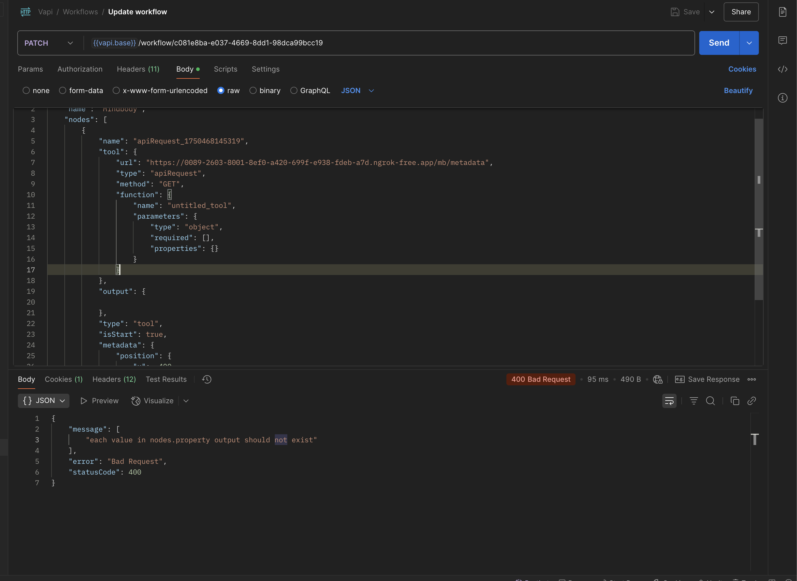 How To Access Request Body From Api Request Inside Of Workflows Vapi