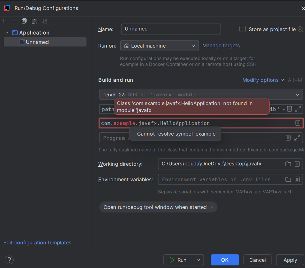 set up jvm options for sdk library - Java Community | Help. Code. Learn.