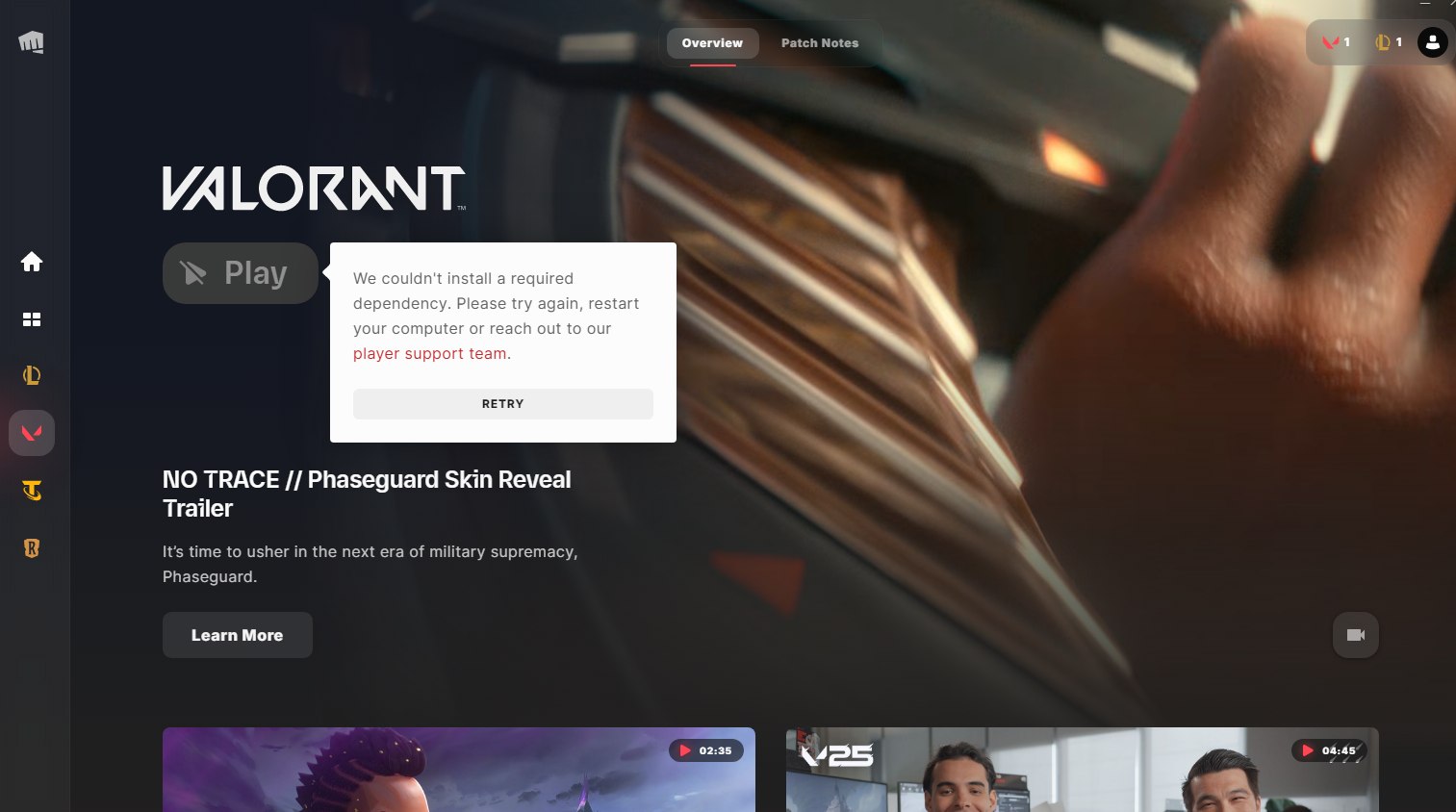 Valorant Issue - VALORANT