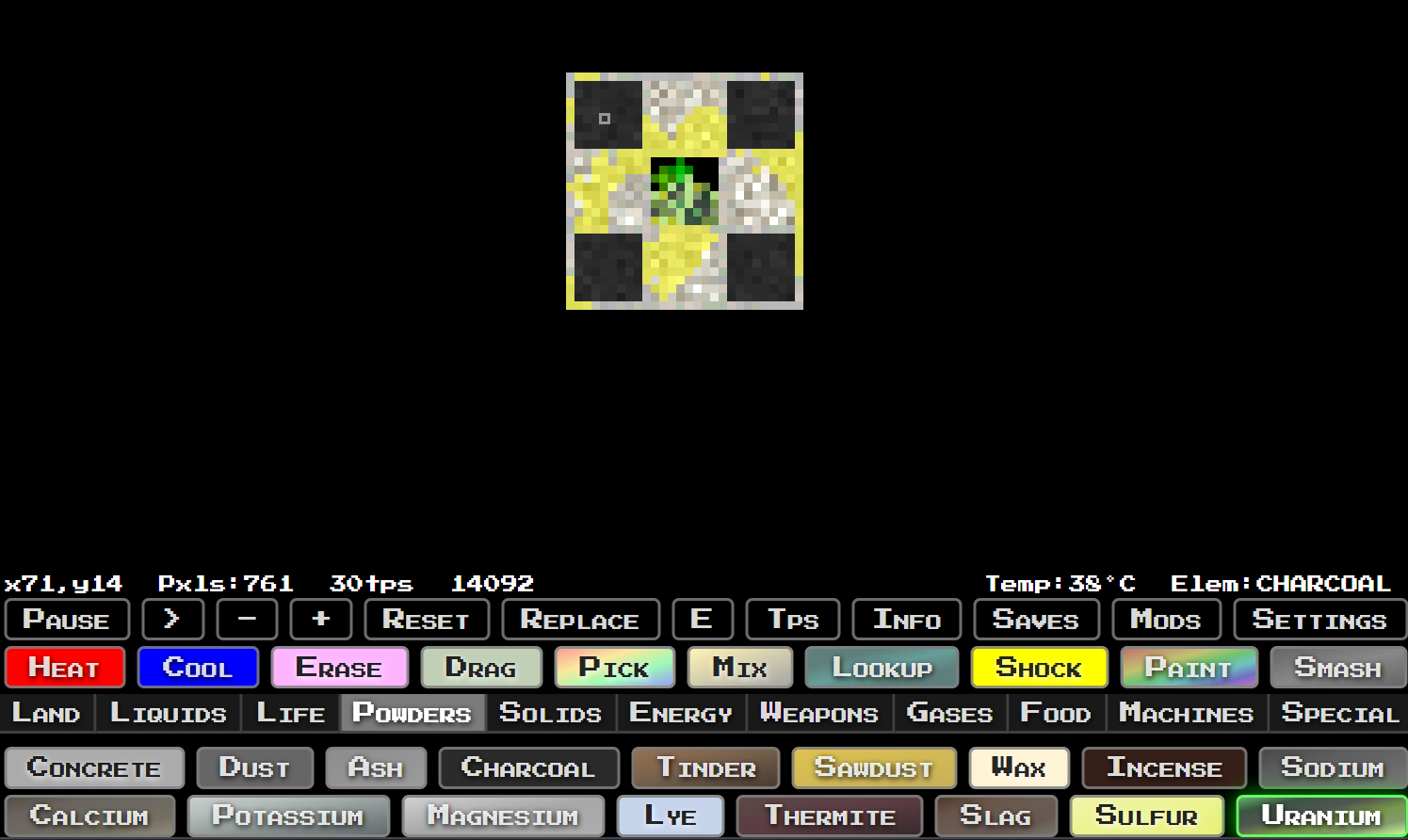 i made a nuclear power plant - 🍂 R74n / Sandboxels