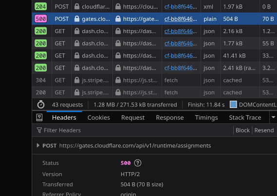 I can no longer access the Workflow page on the Cloudflare dashboard, it disappeared about an ...