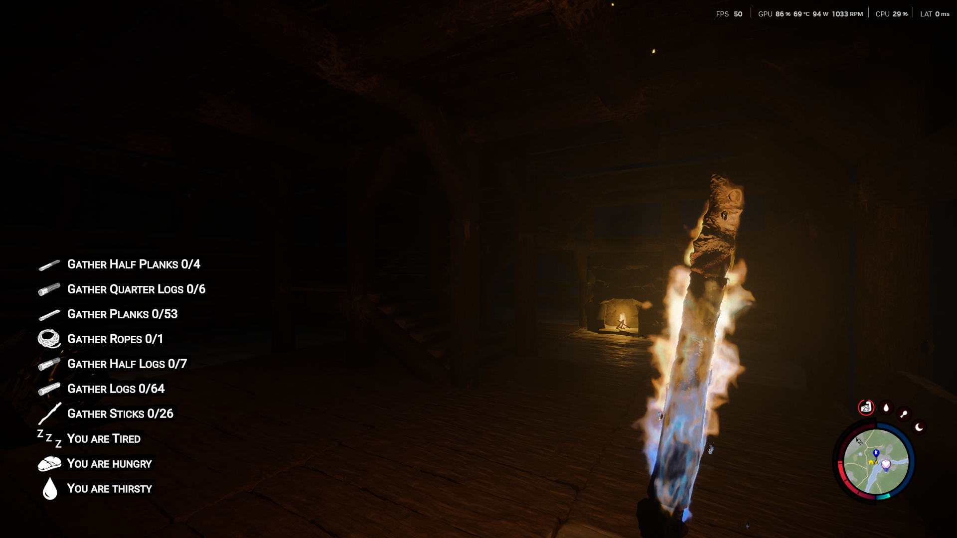 if you have closed off rooms youll be fine, but the area connected to ...