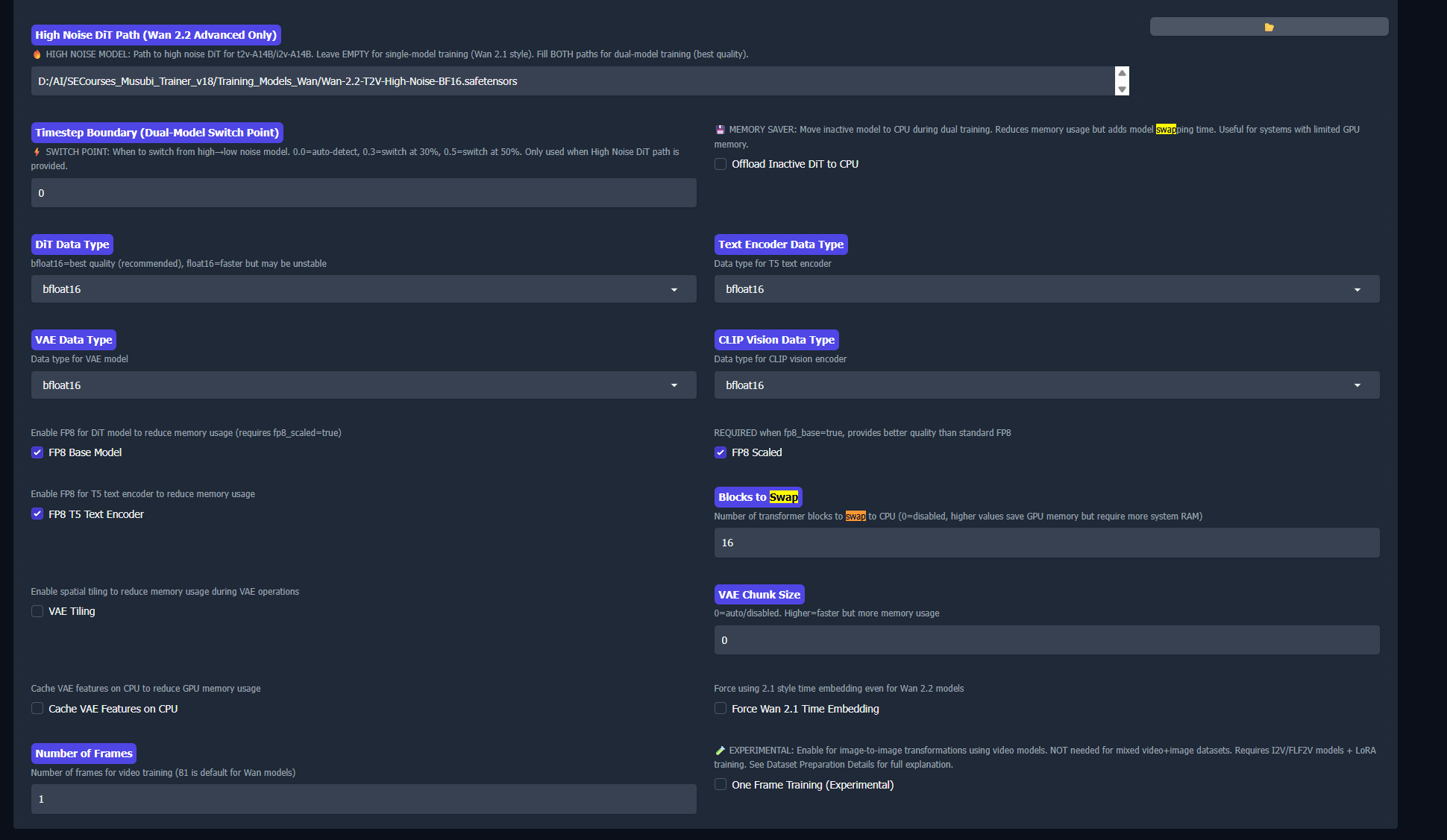 will probably help with wan video training too - Software Engineering ...