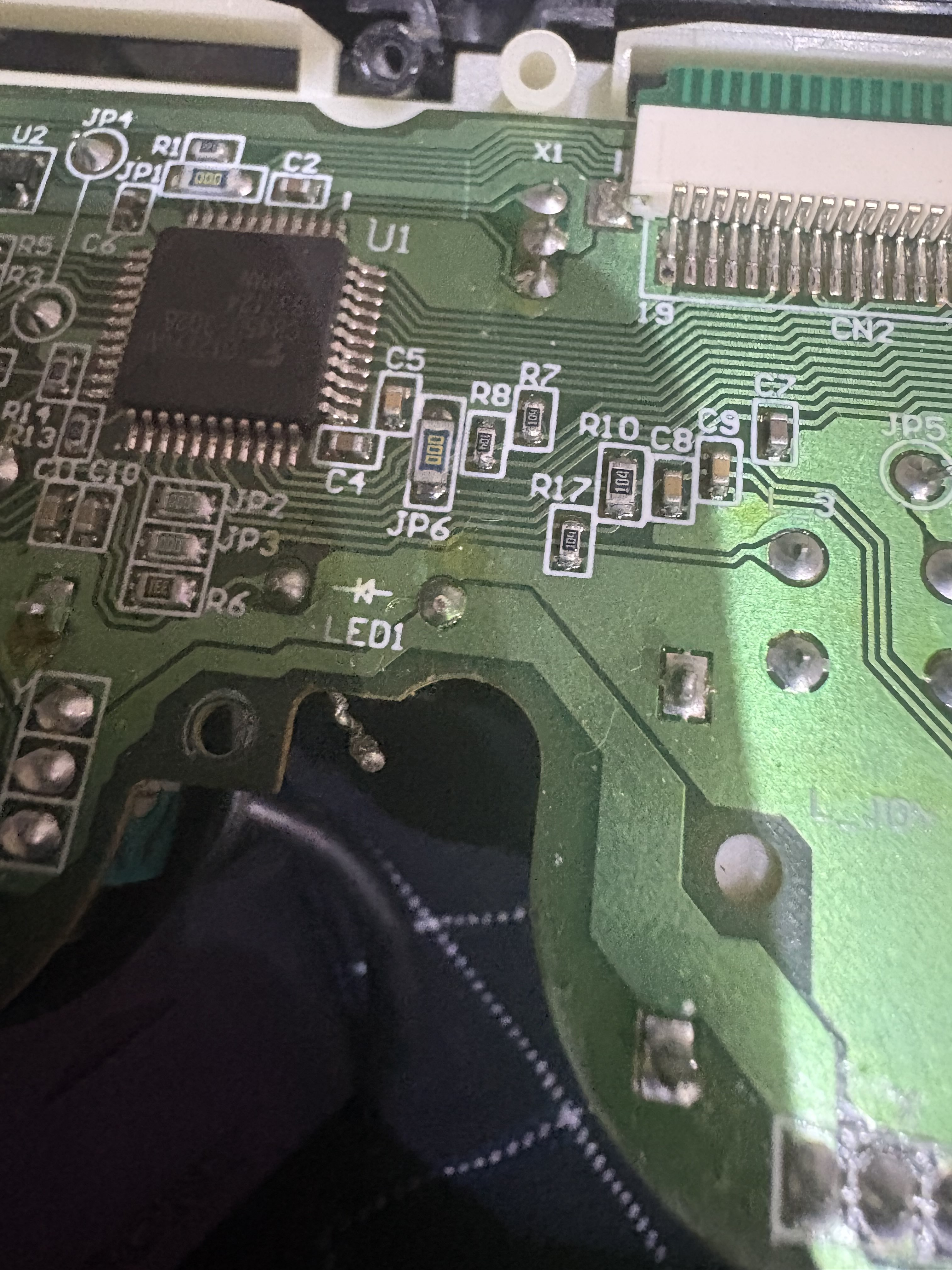 i can maybe use a red led but for ps2 it uses 2v for the led and want ...