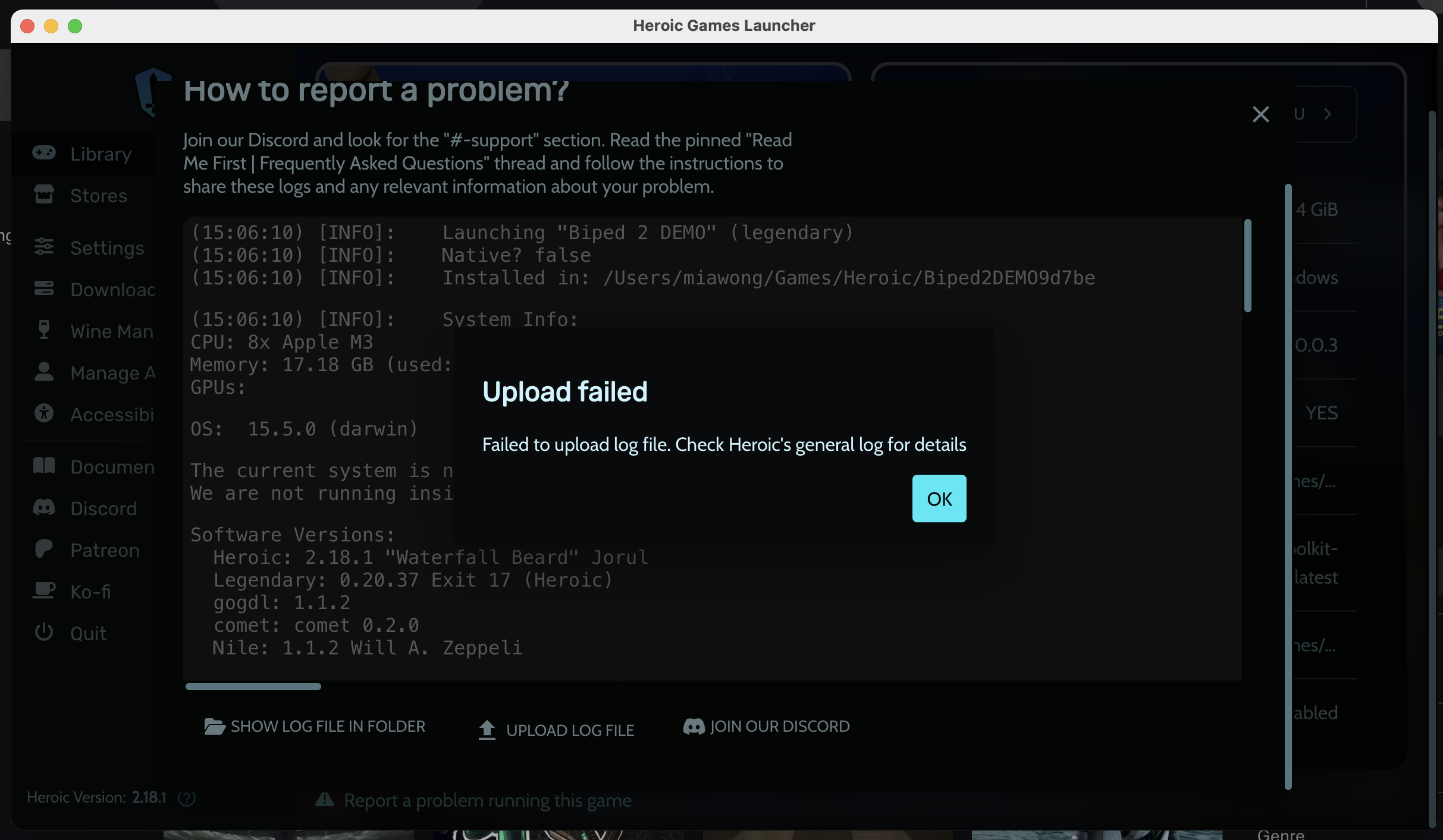 il2cpp error - Heroic Games Launcher