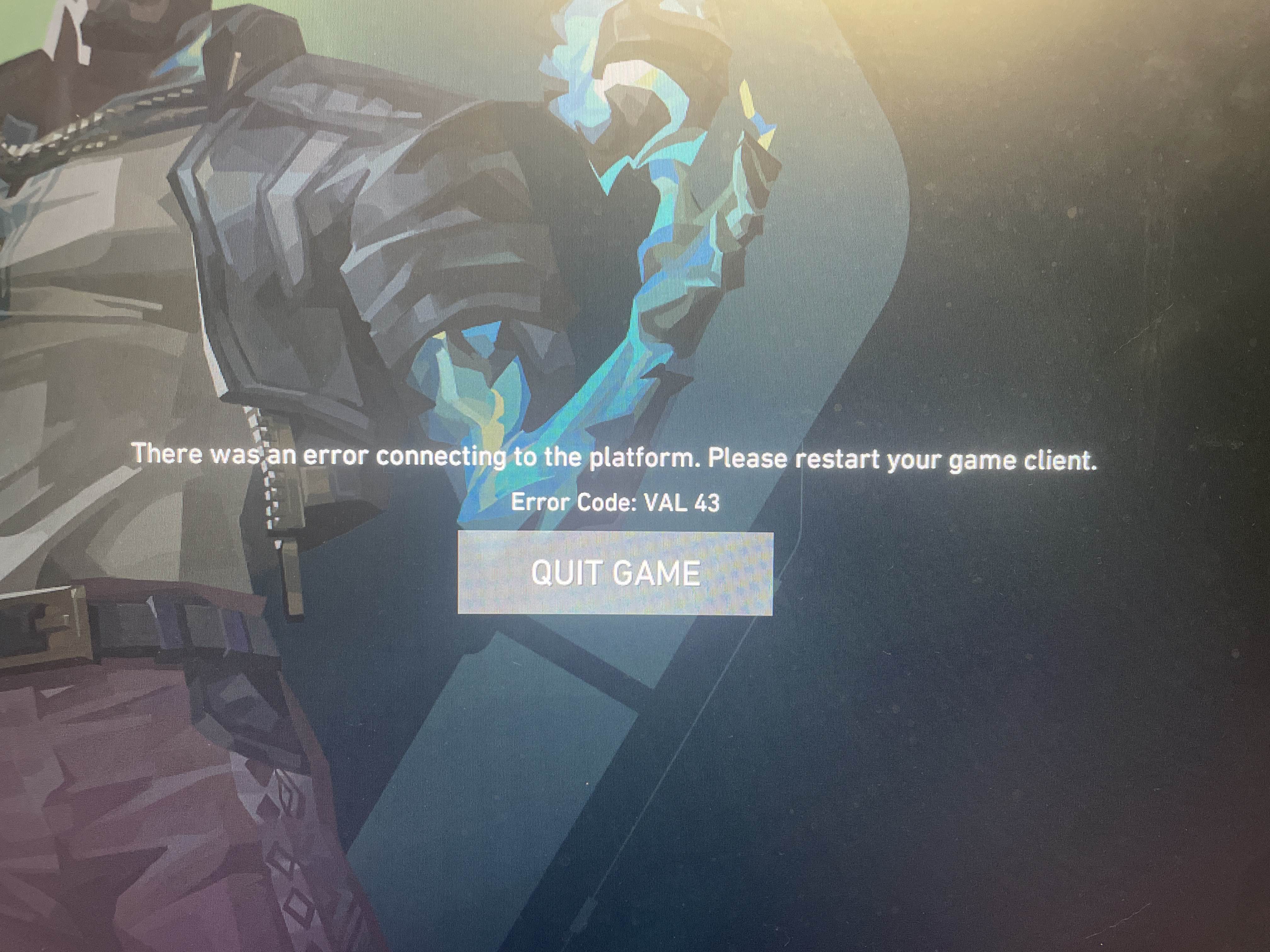 Stuck in loading screen - VALORANT