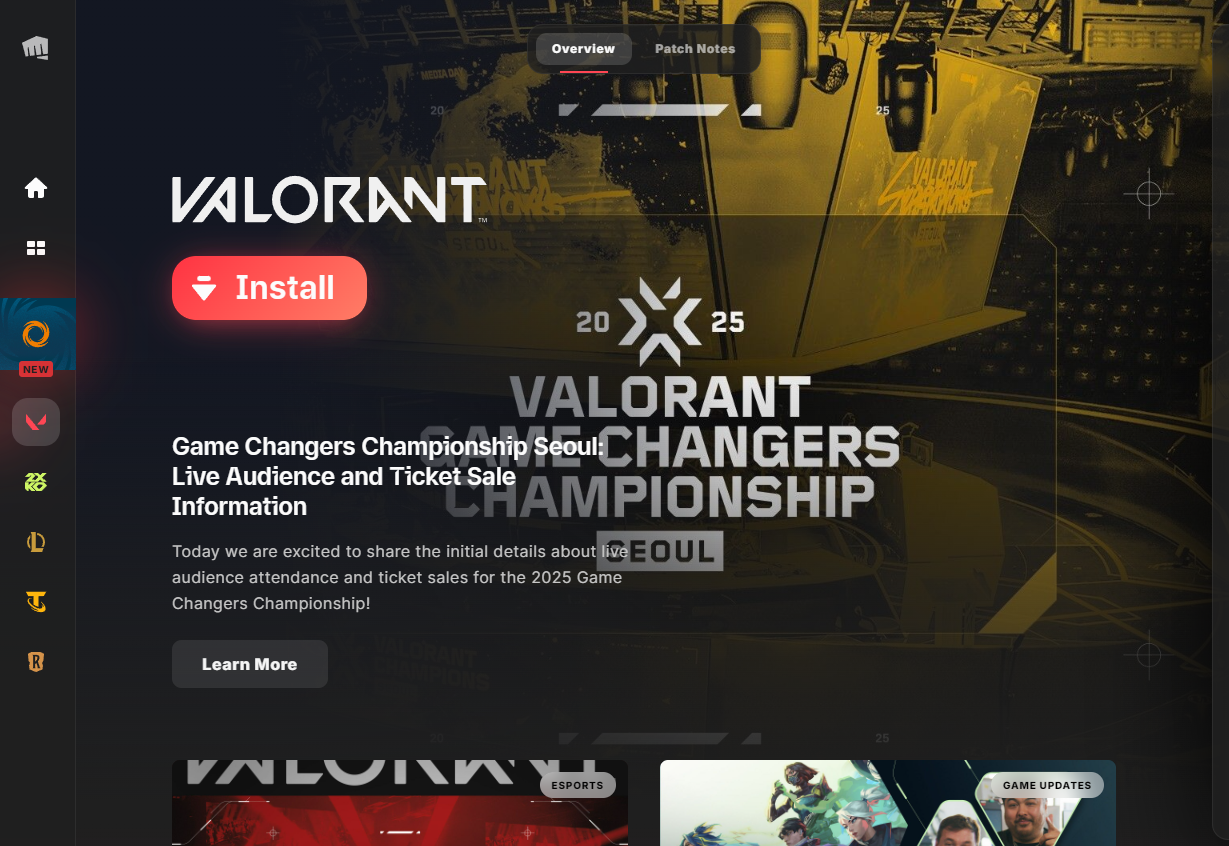 Valorant not detected - VALORANT