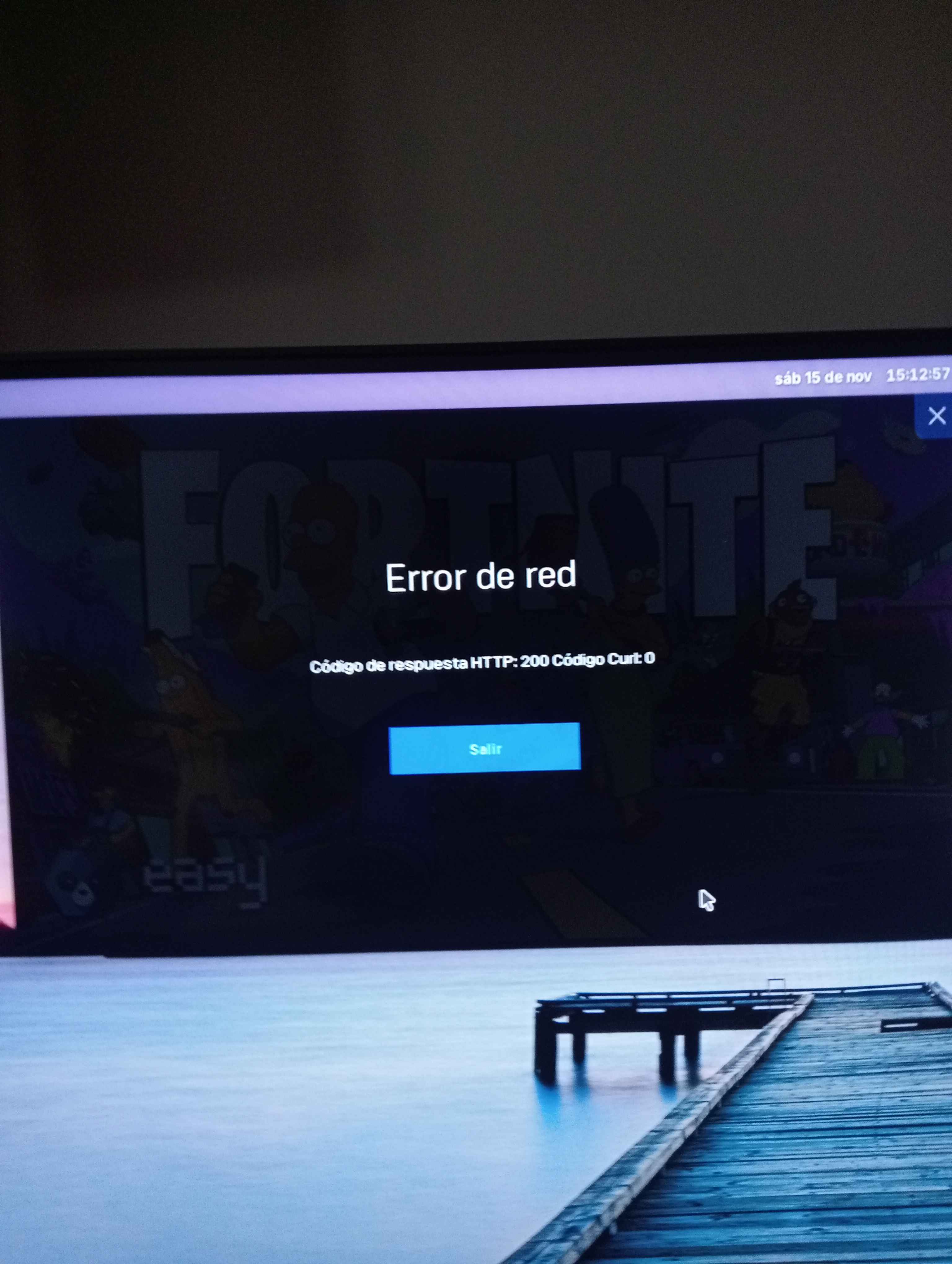 Fortnite error - Heroic Games Launcher