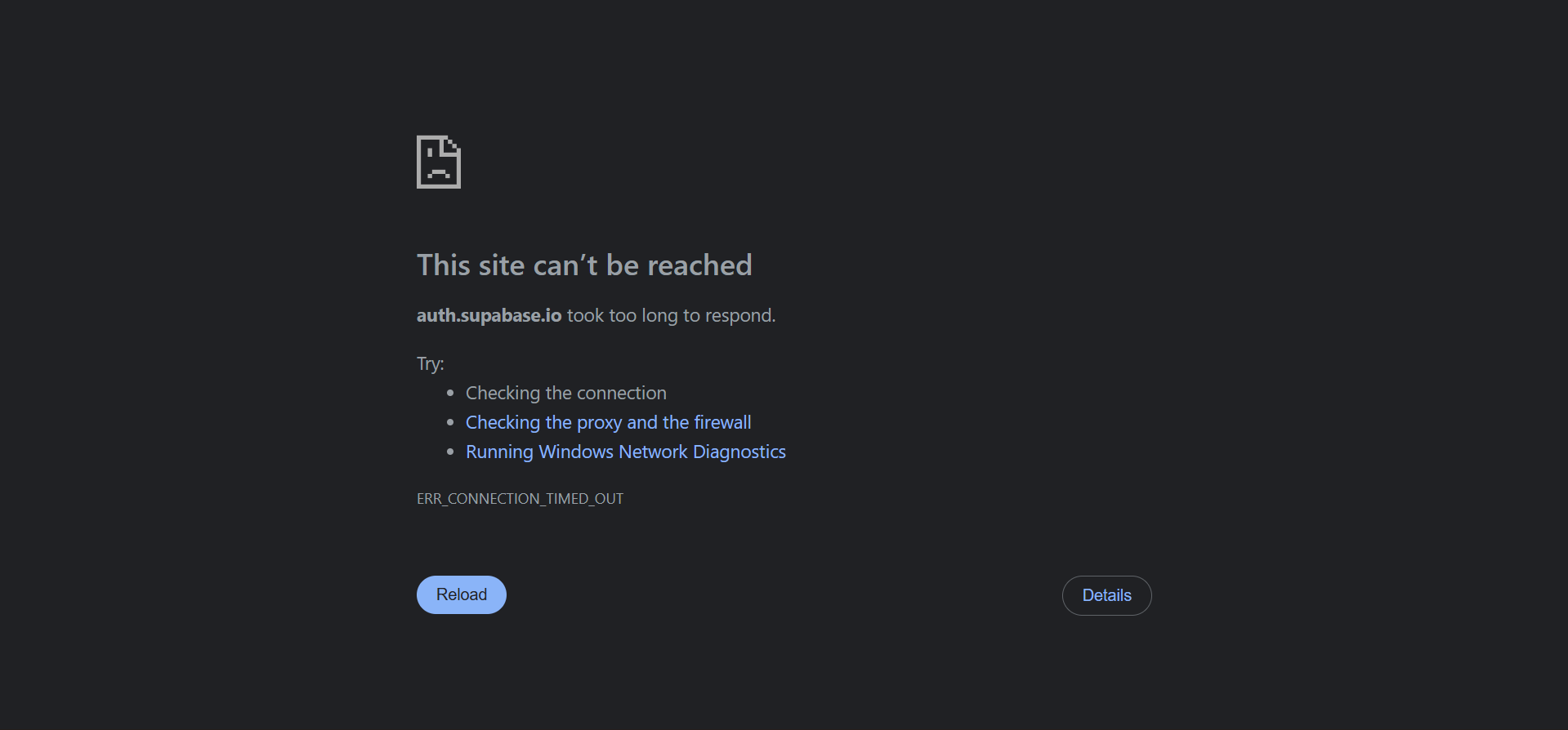 Unable to login to supabase via github - Supabase