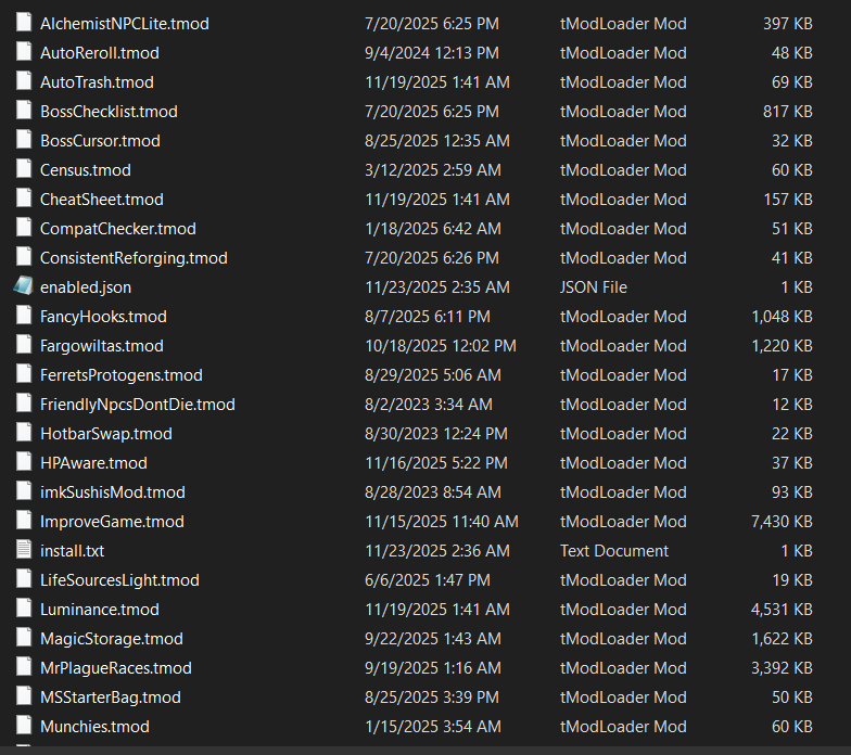 Multiplayer world acting strange, bosses despawning, time changing not working. - tModLoader