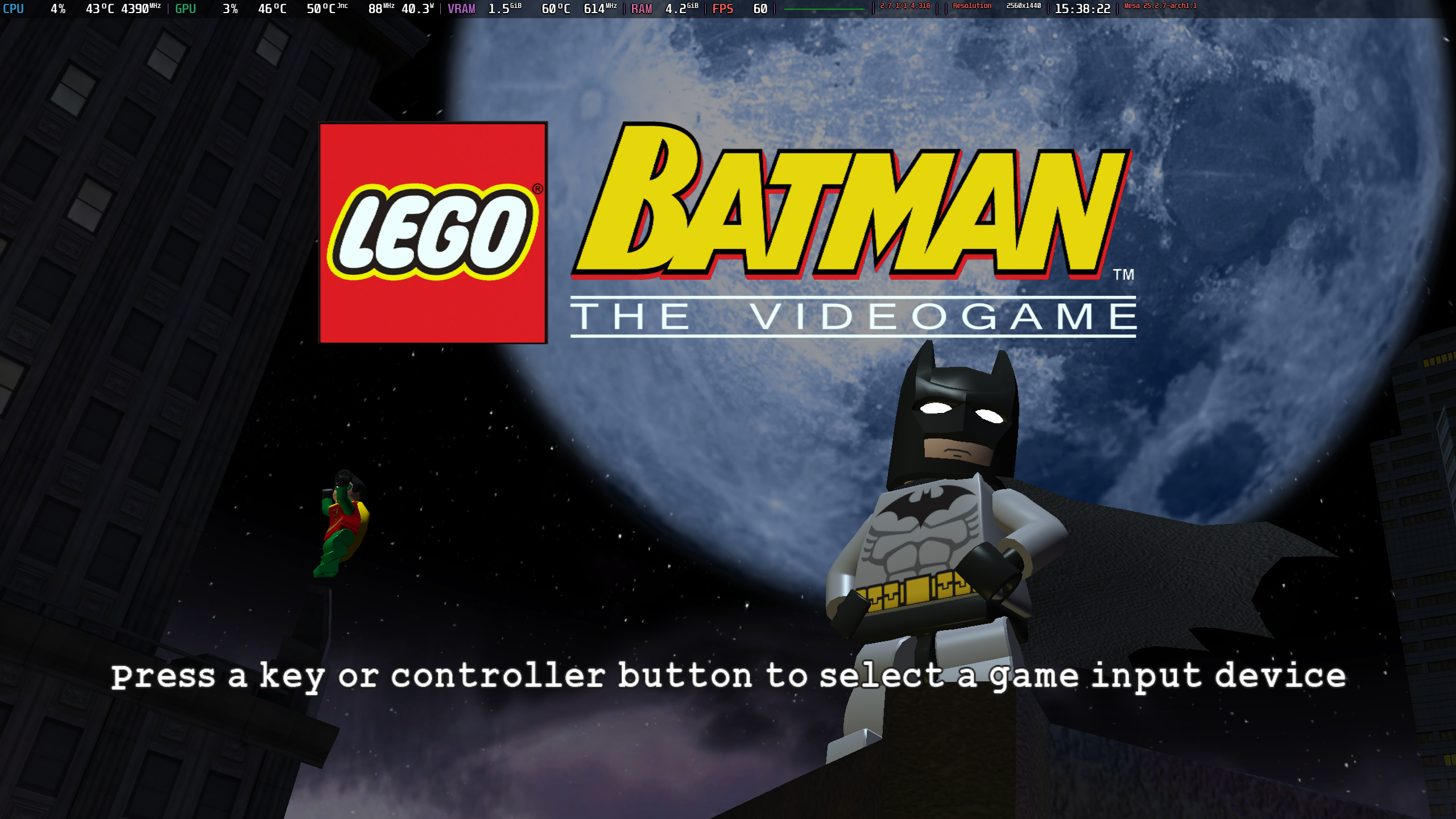 Lego Batman Black Screen - Heroic Games Launcher