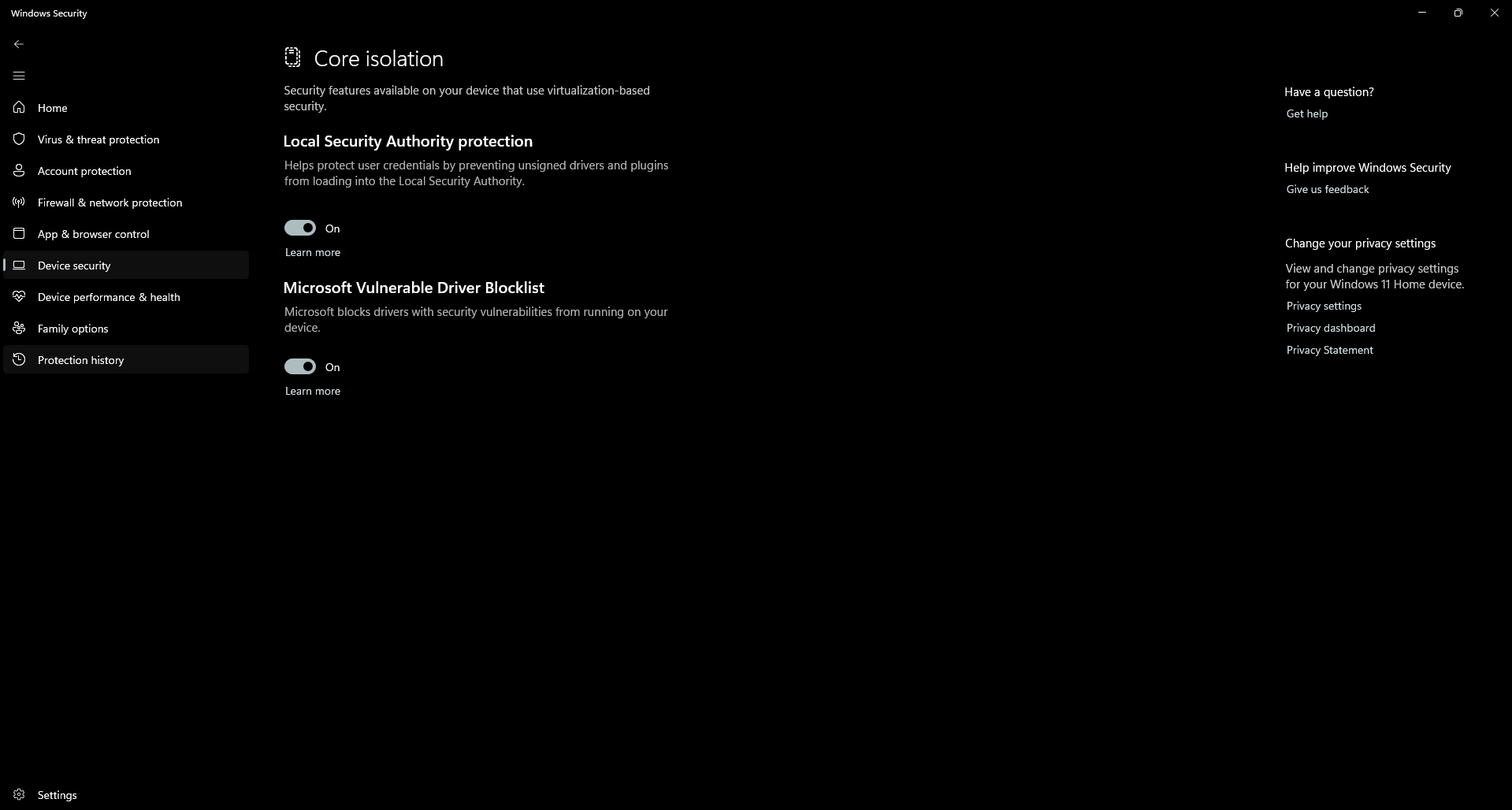 hvci error - VALORANT