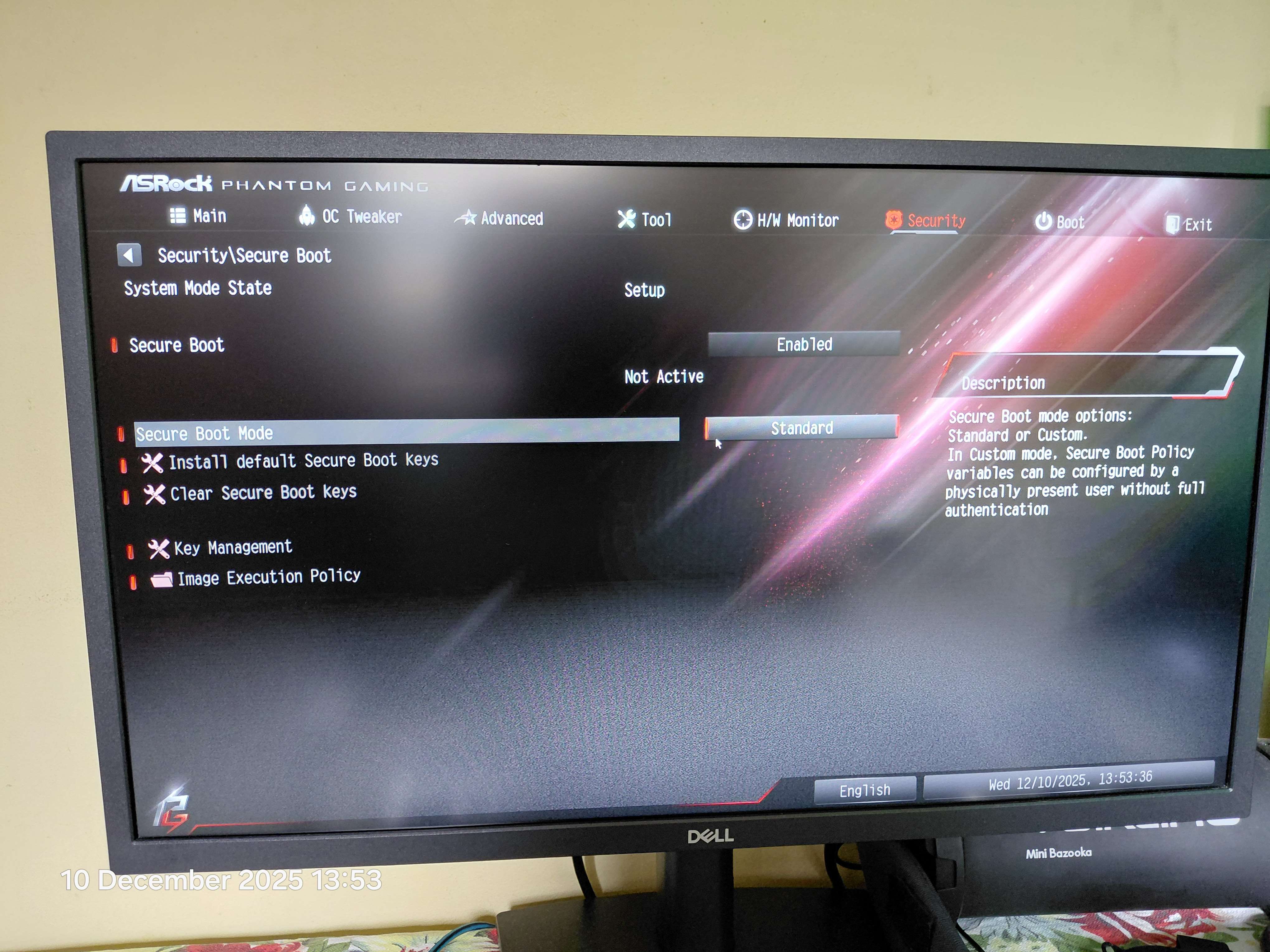 UEFI issue - VALORANT