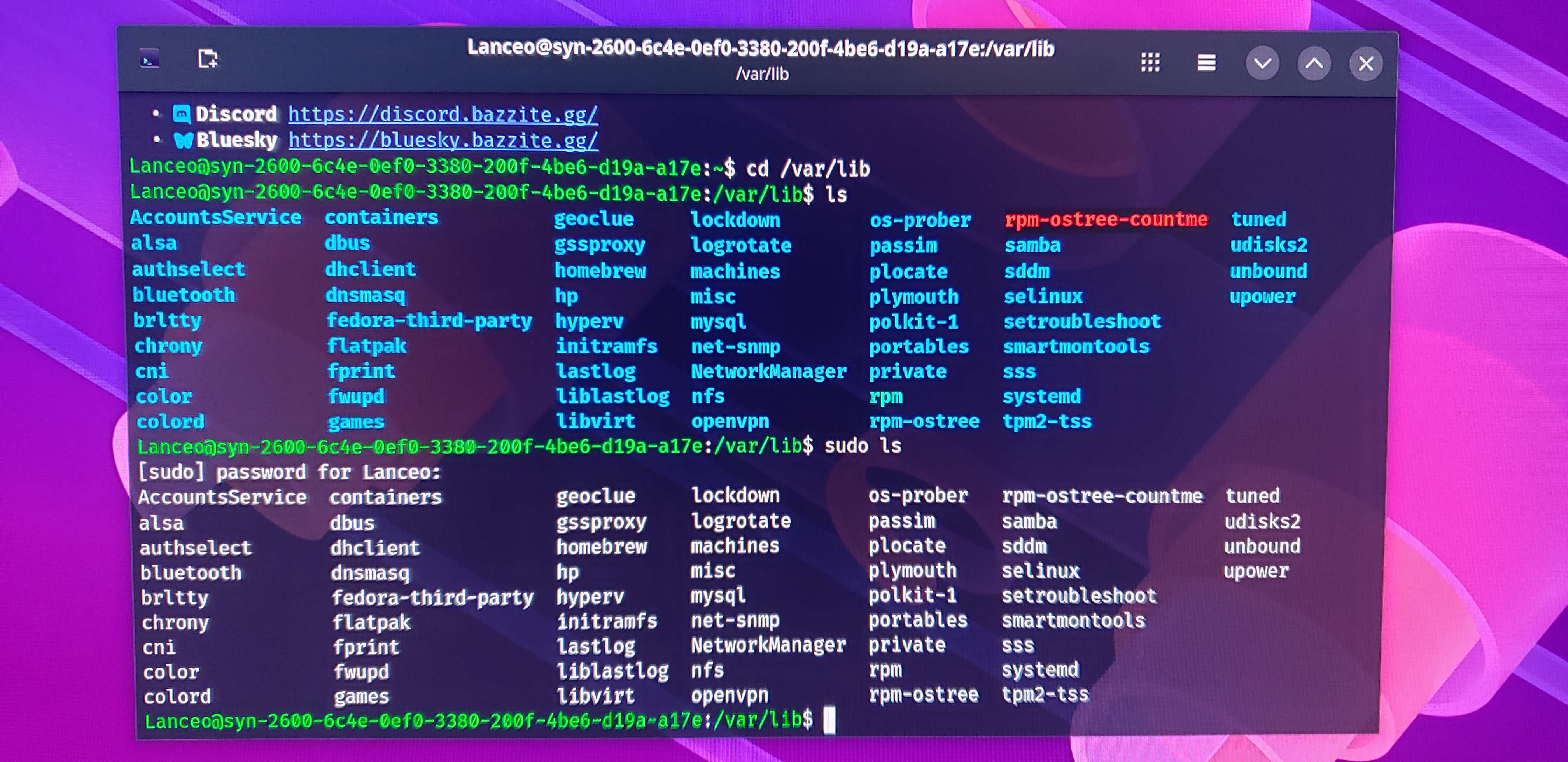 So I decided to mess with the applications folder and I wanted to get ...