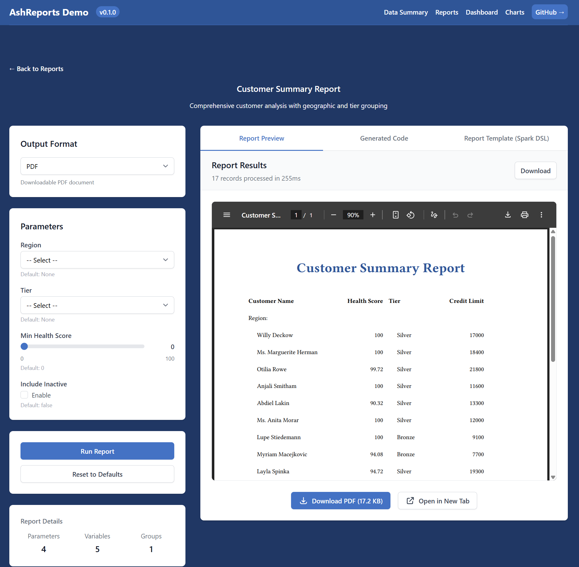 Ash Reports - A domain extension and DSL for reports and charts - Ash ...