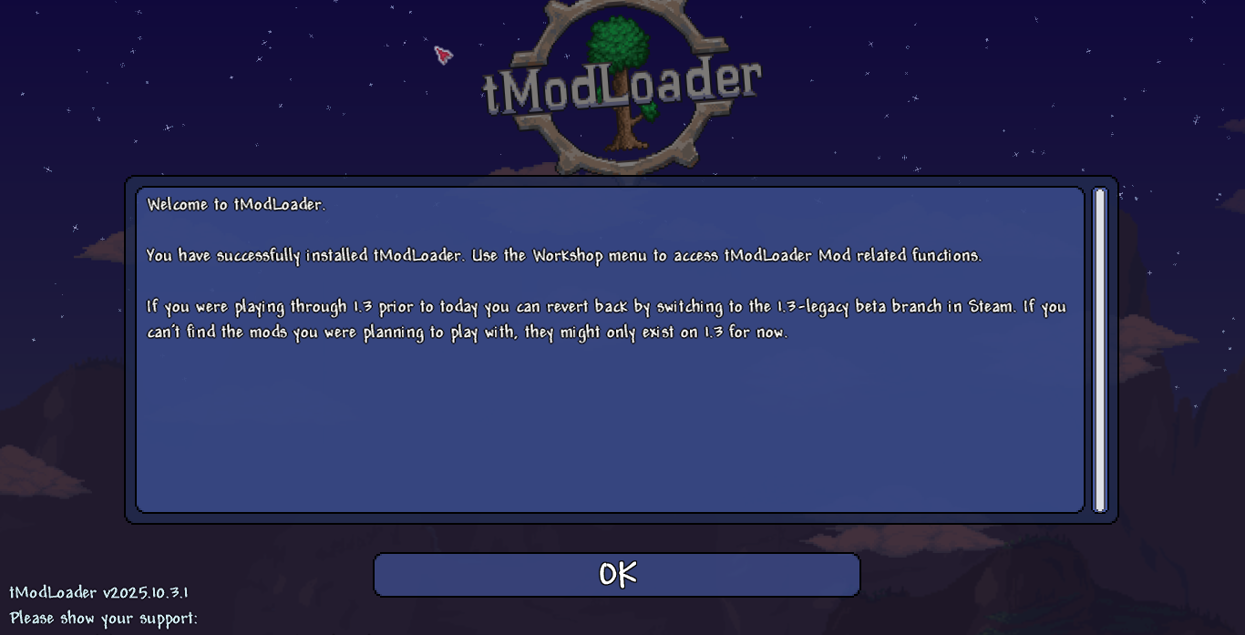 please ensure steam is running?? - tModLoader