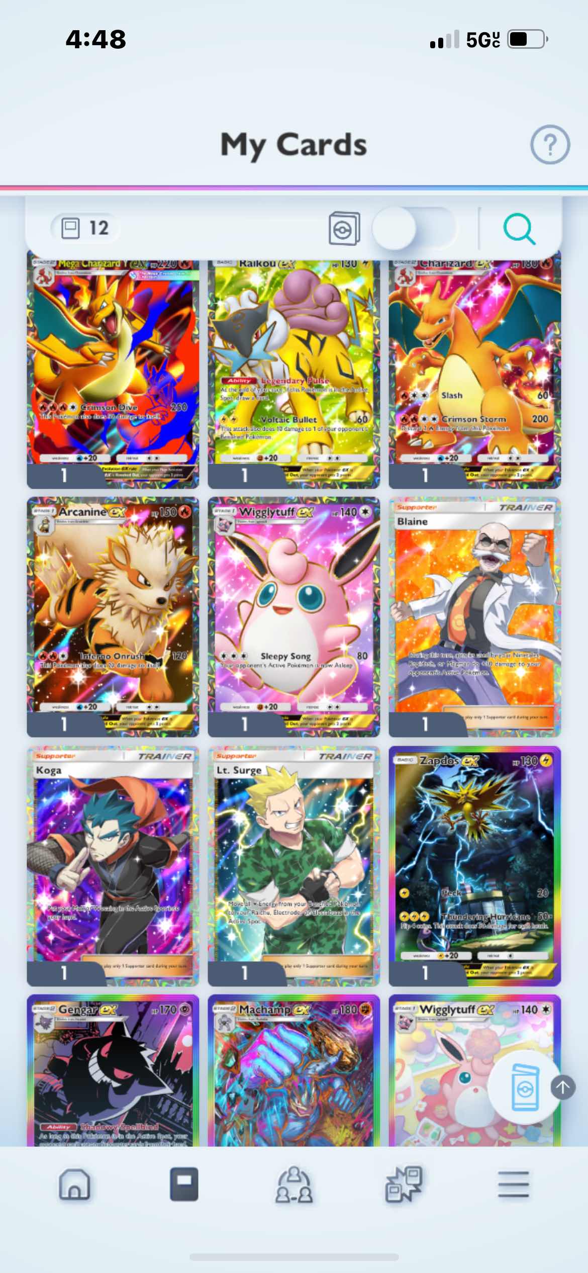 LF flareon EX (either art) and others - Pokémon Pocket Trading