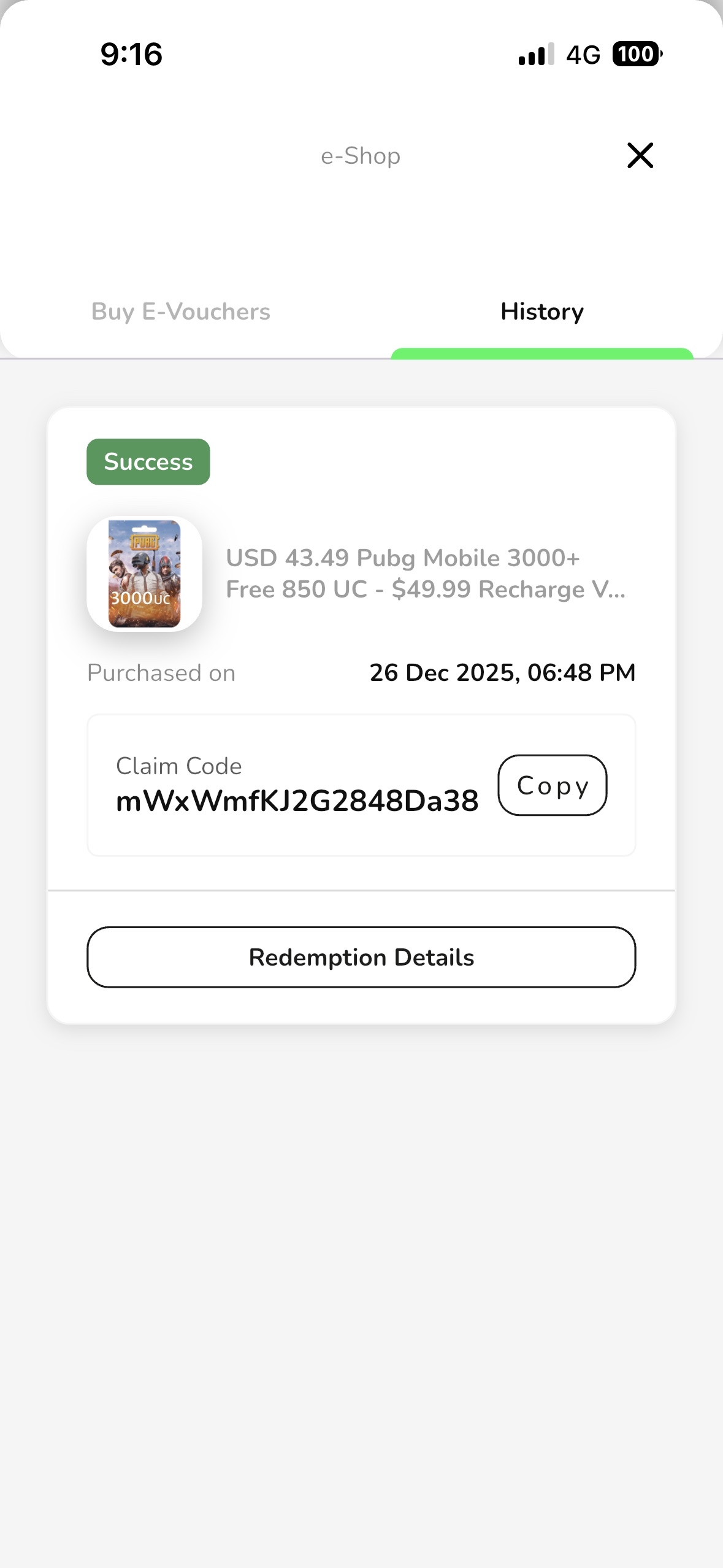 Ordering UC through bank account - Midasbuy - PUBG MOBILE