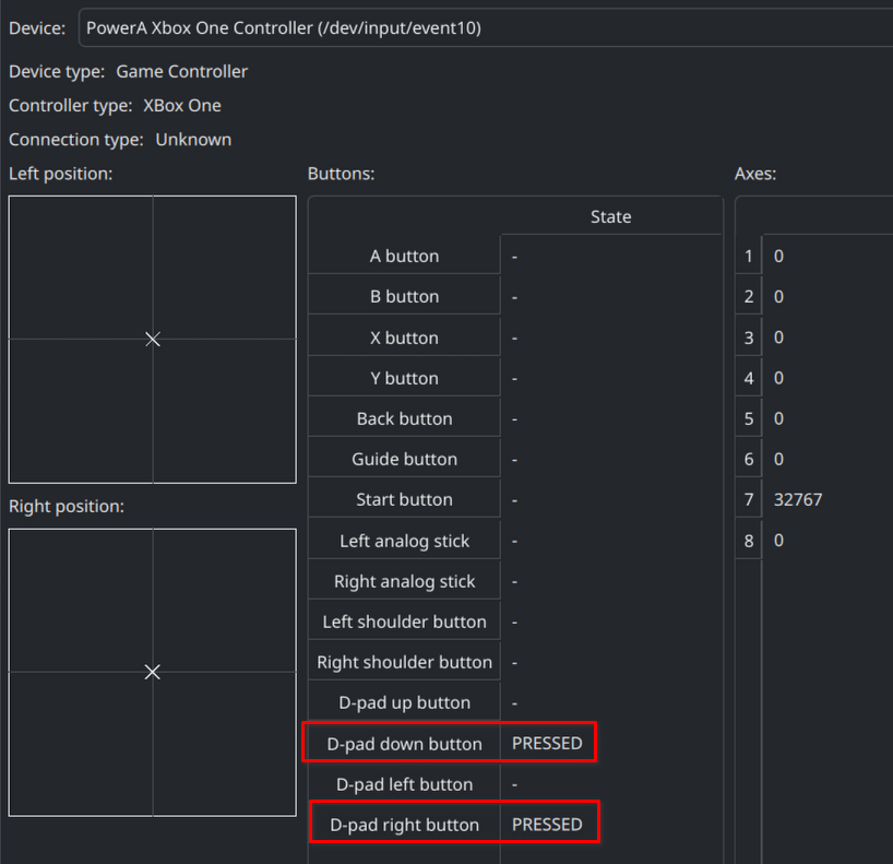 Xbox One controller issues with d-pad - Bazzite