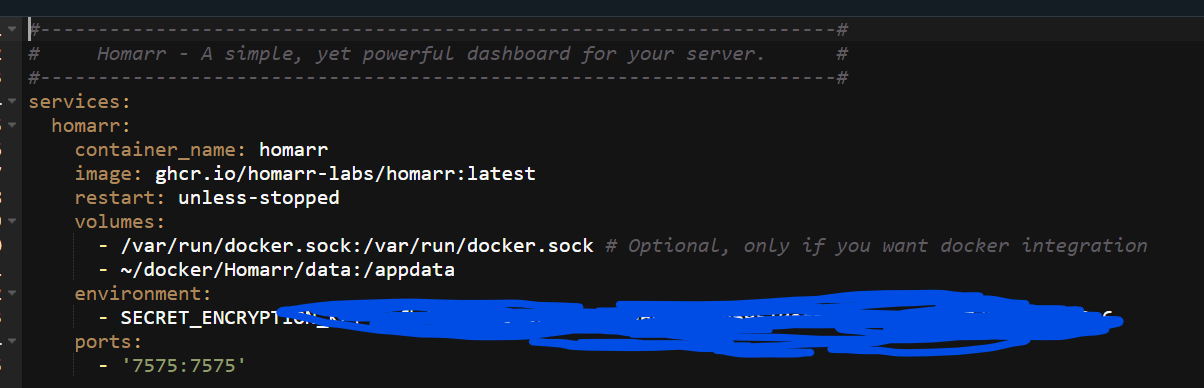 system resources loading forever - Homarr