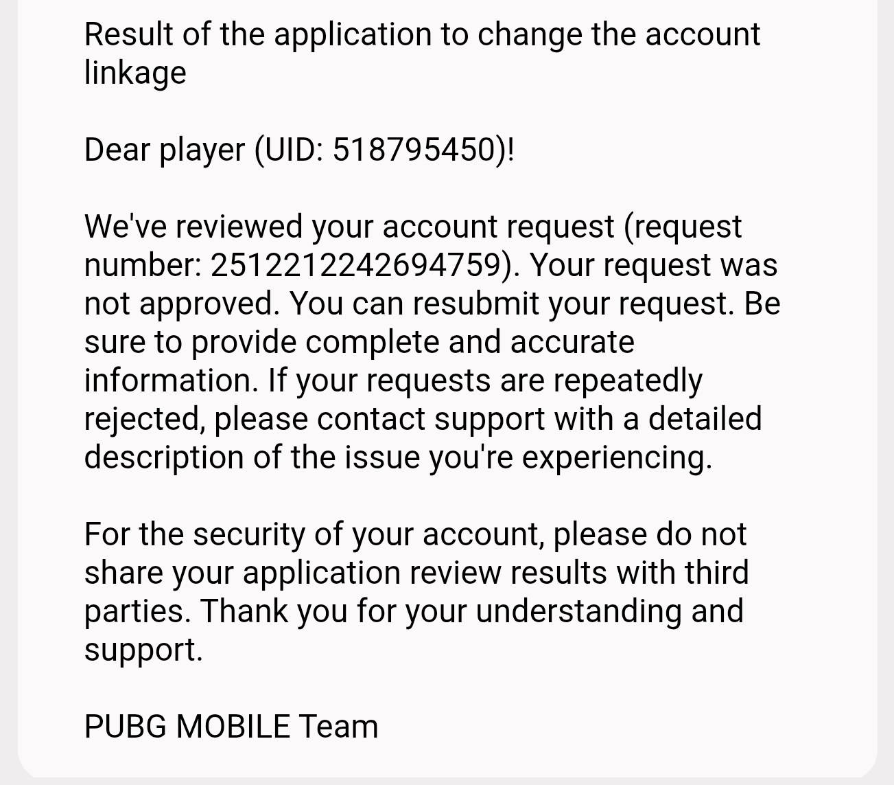 Help me get my stolen account back - PUBG MOBILE