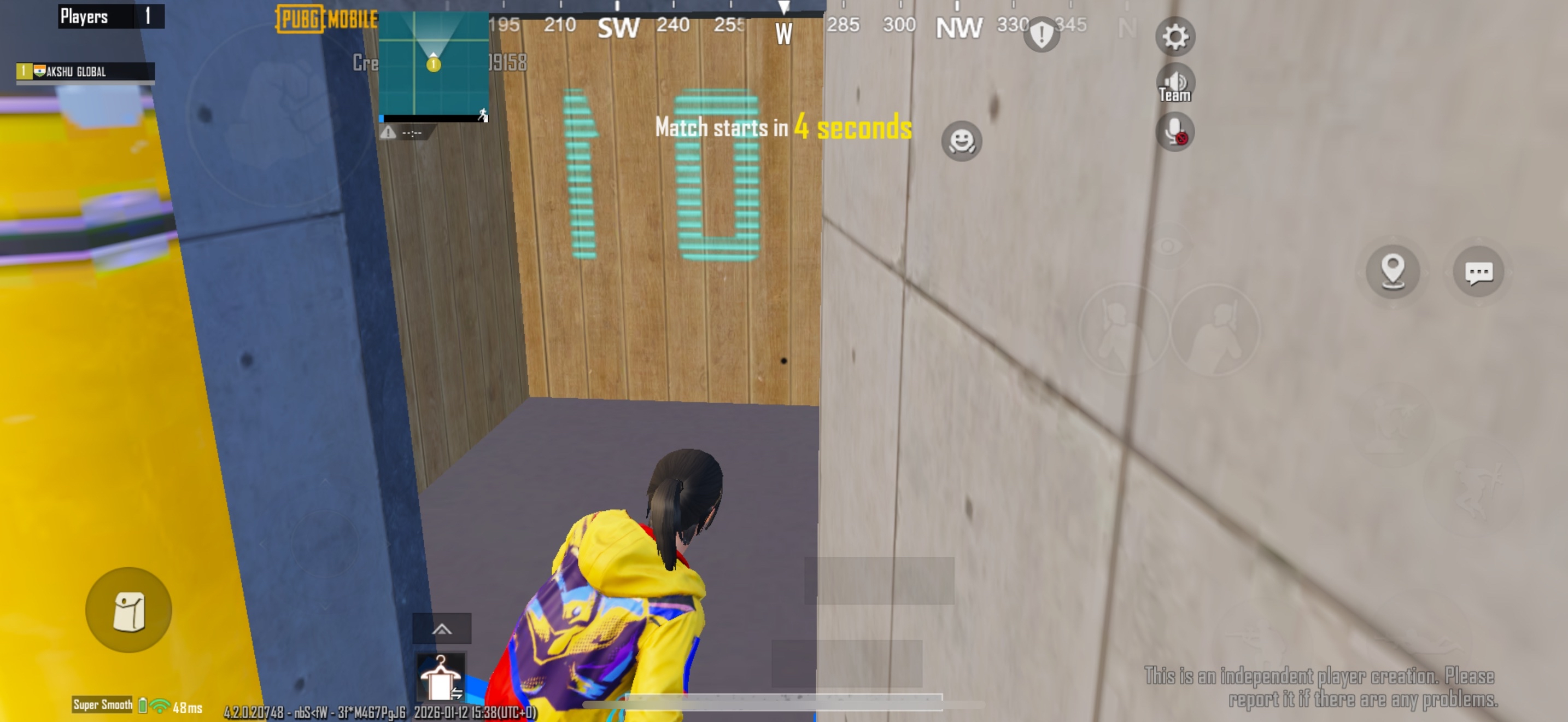 Peek issue - PUBG MOBILE