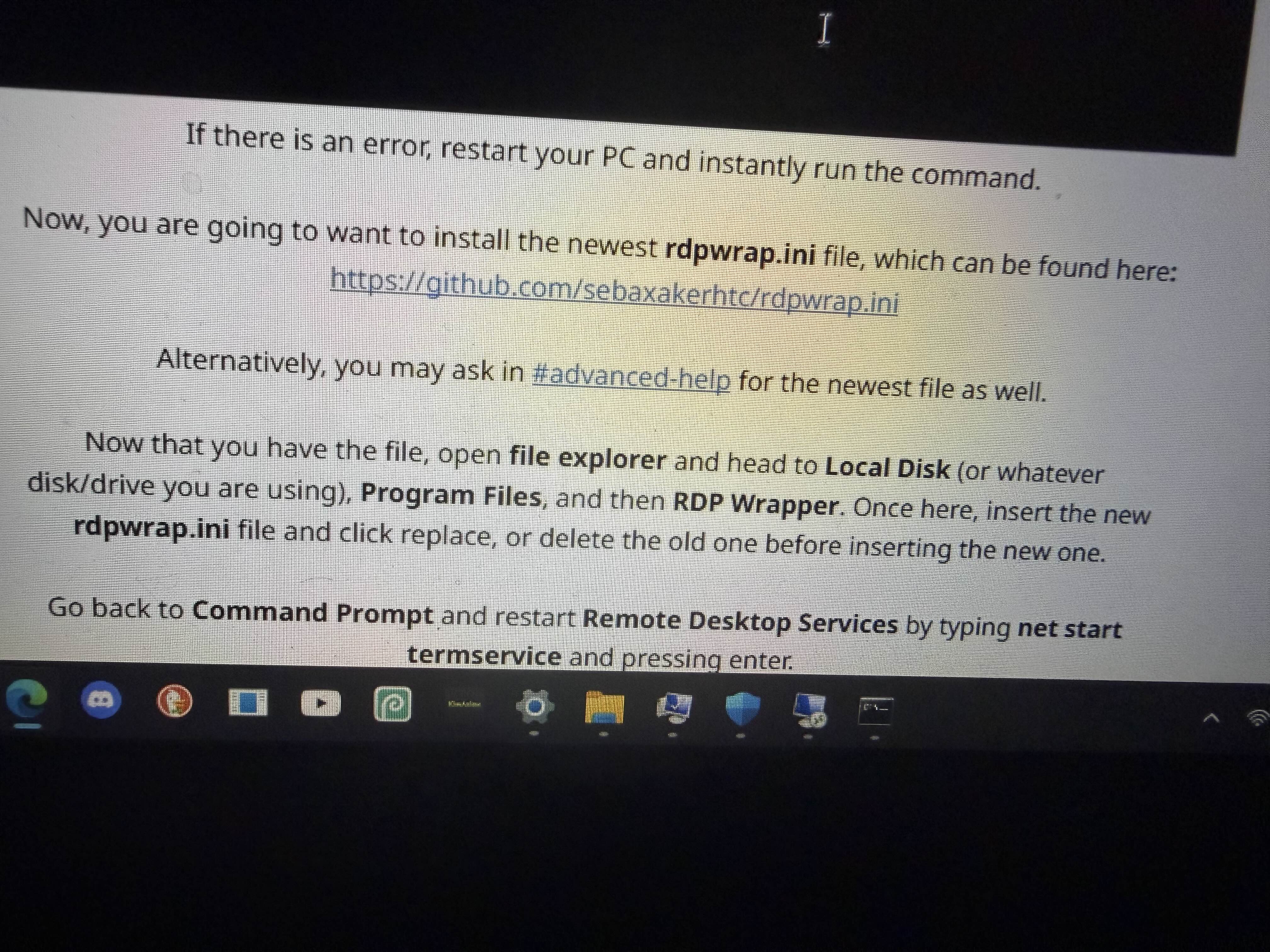need help setting up RDP - Natro Macro