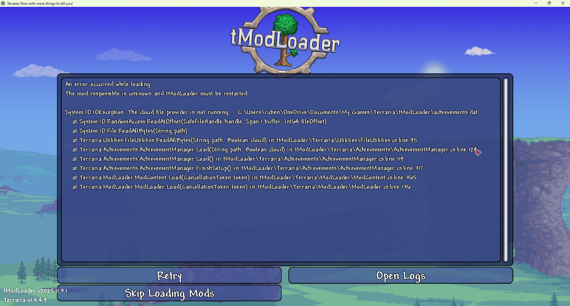 not working need help - tModLoader