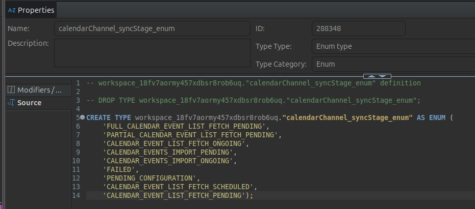v1.10.0 Facing Message and calender sync enum issue - Twenty