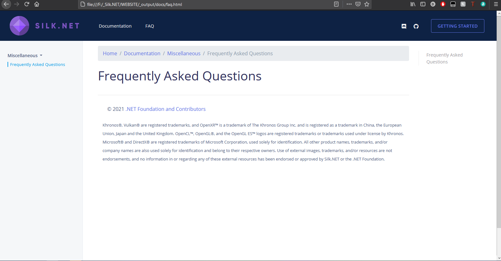 yes i think this answers all of the questions that anyone's ever had about silk.net - Silk.NET