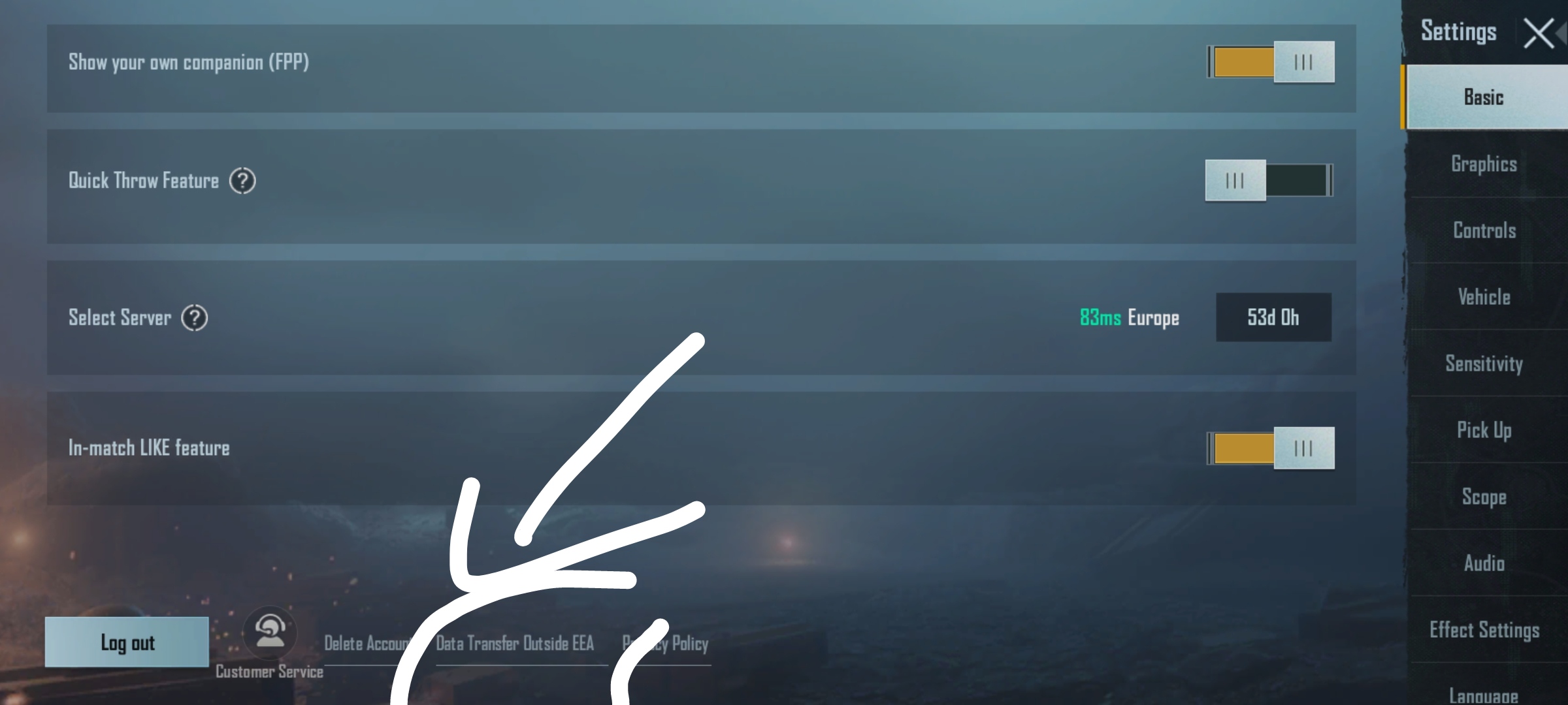 Hello, how can I change my e-mail? I received this message: PUBG MOBILE ...