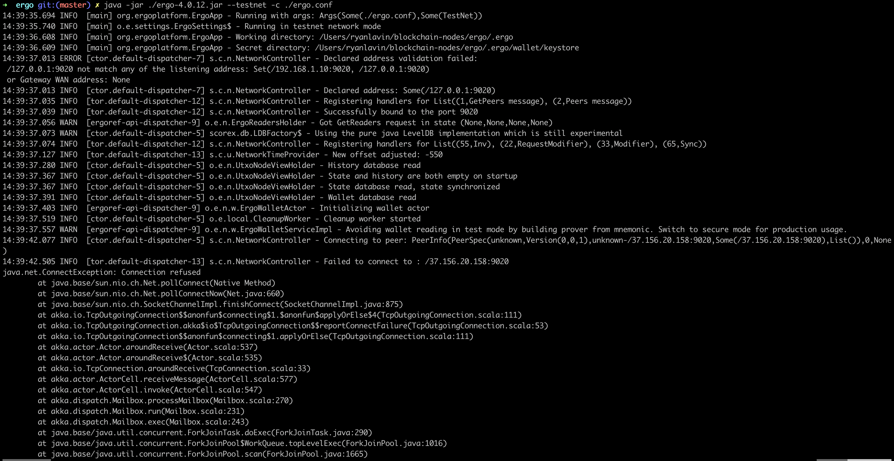 First screen is about emission contract, yes. Everything in Ergo is ...