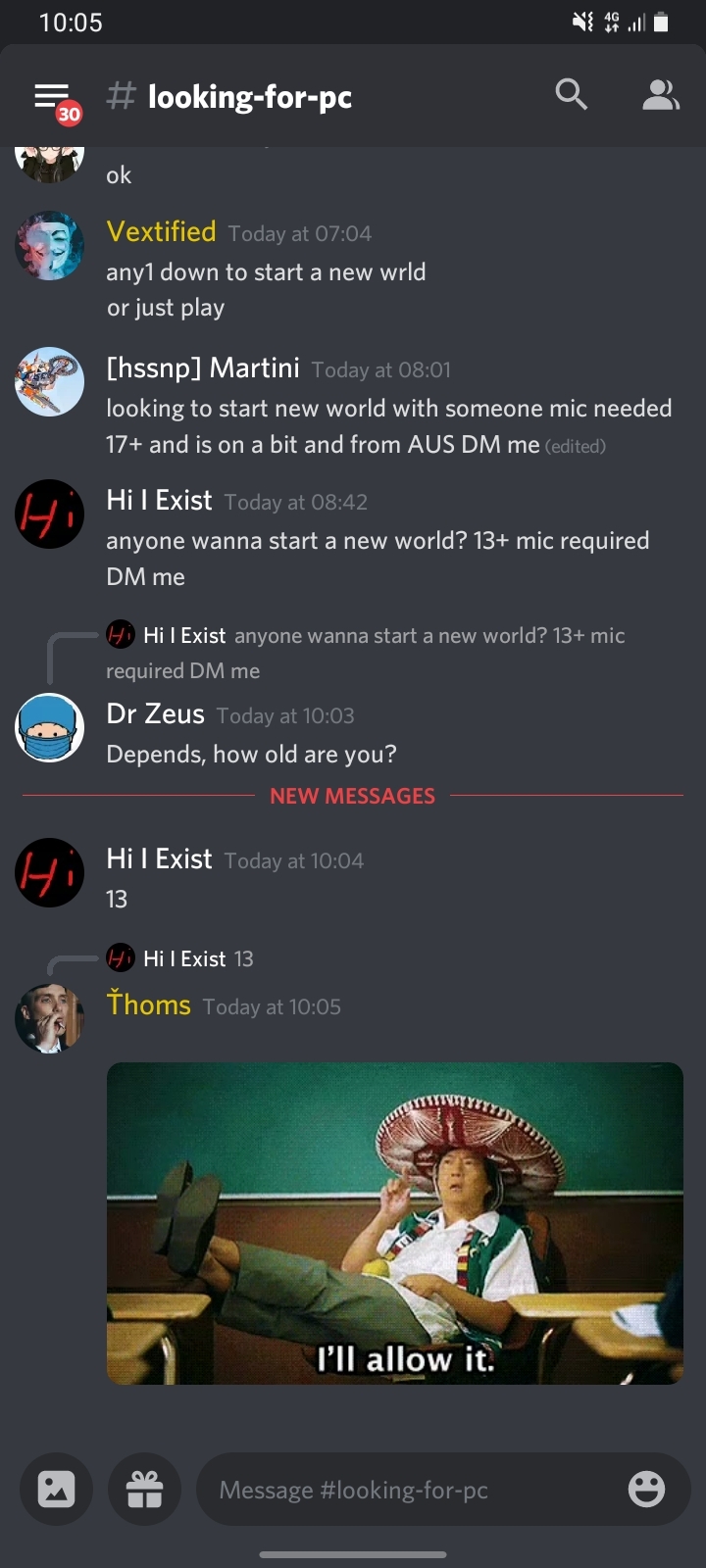 Where the Discord mods at so they take you to there safe place 😆 - Sons ...