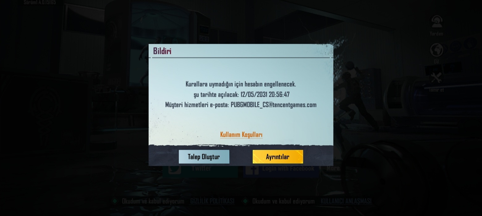 Indian many pubg user same problem .... Pubg English version is bann in india ....🙄😐🤦 5274719436 ...