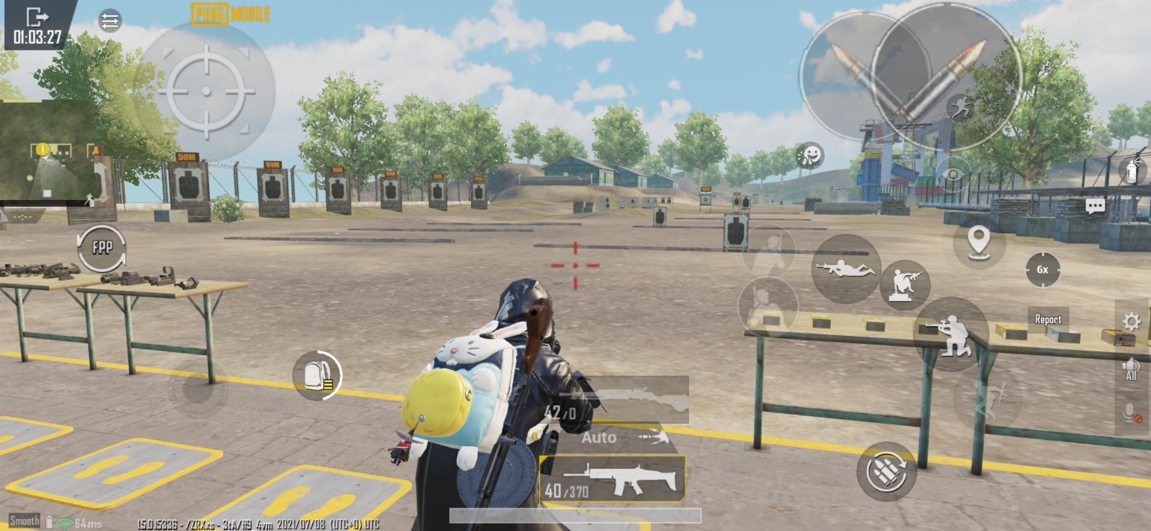 The buttons are bugged - PUBG MOBILE