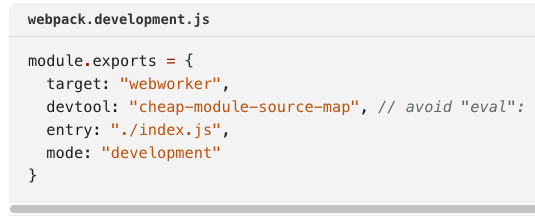 ah ha, try set `devtool` to `cheap-module-source-map` in your `webpack.config.js` as in the docs ...