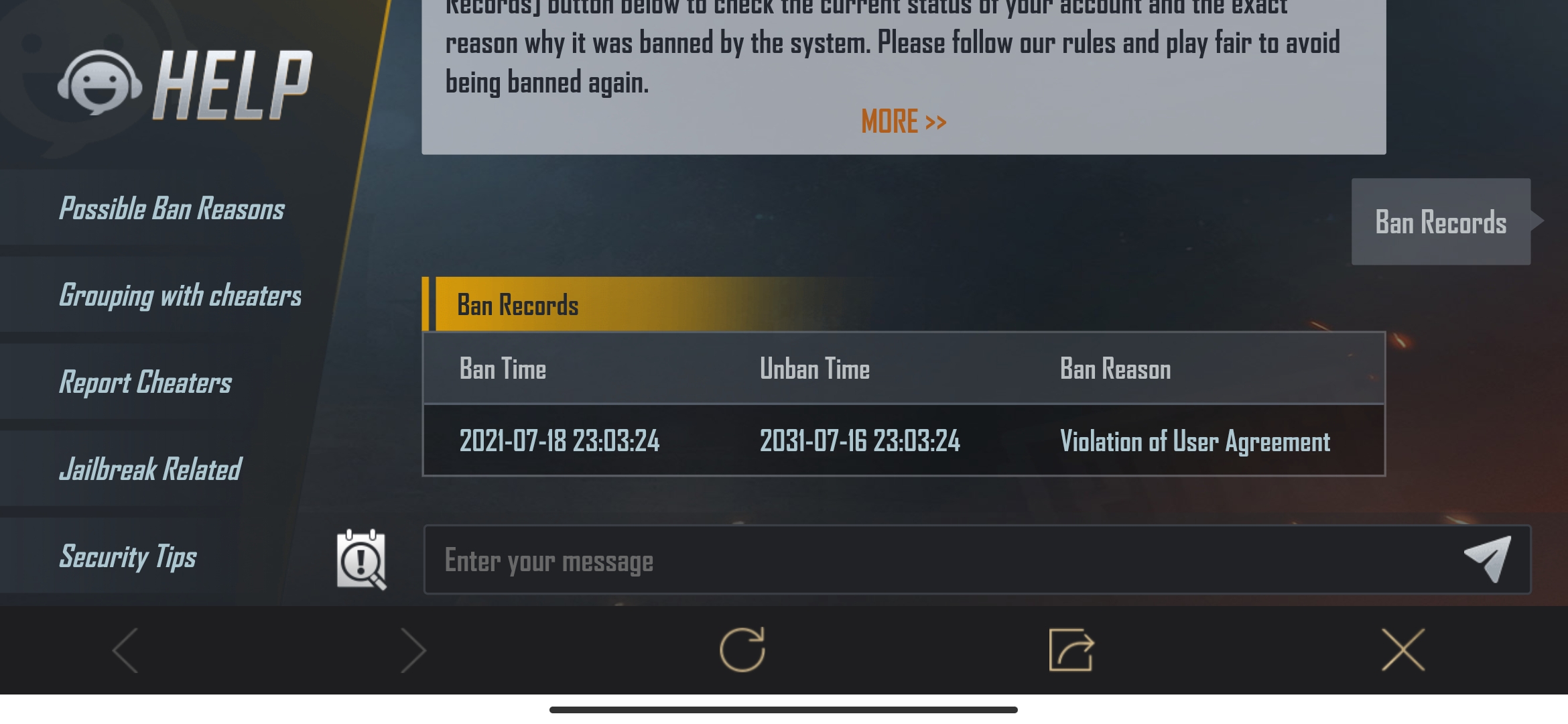 Please consider reporting this issue in #old. A screen recording of the issue will be helpful ...