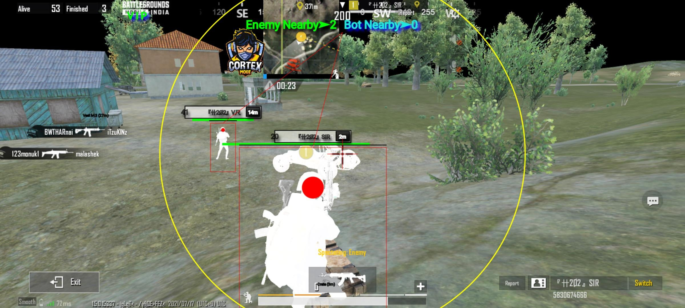 Can we get the hacker who's in this screenshot ? bottom left codes ? he ...