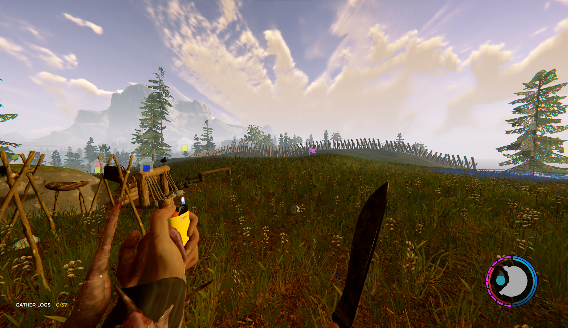 any chance they ran in after spawning? - Sons Of | The Forest