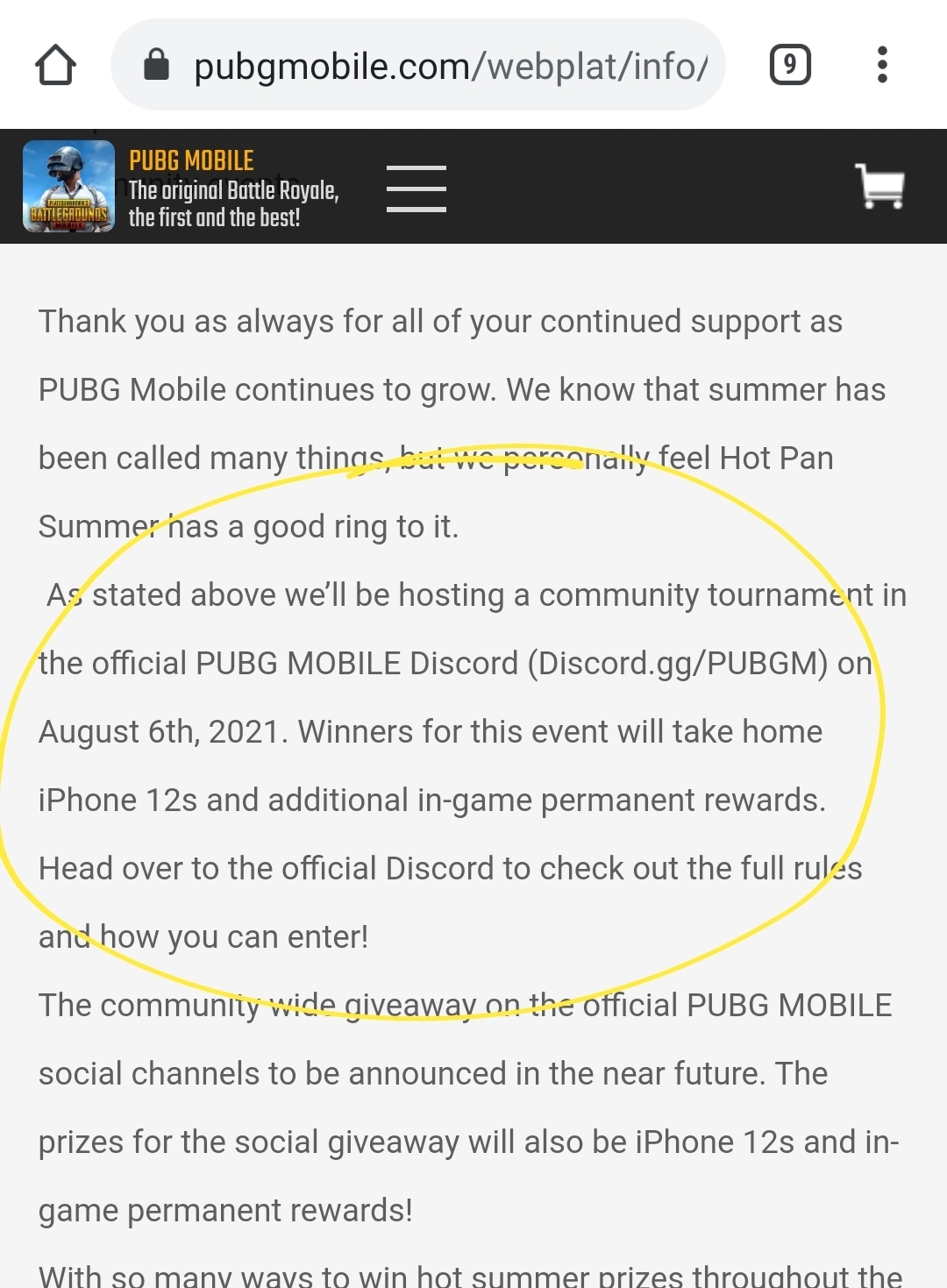 So I emailed the other version of PUBG Mobile.. They say my account is ...