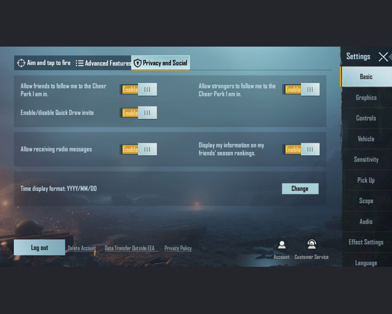 why does my crosshair gets stuck. in the new update - PUBG MOBILE