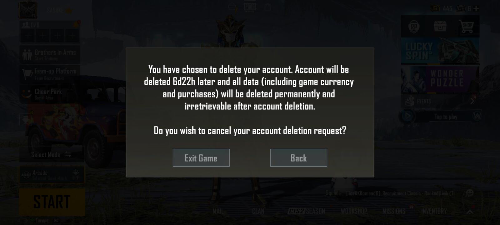 sir I am not receiving the verification code - PUBG MOBILE