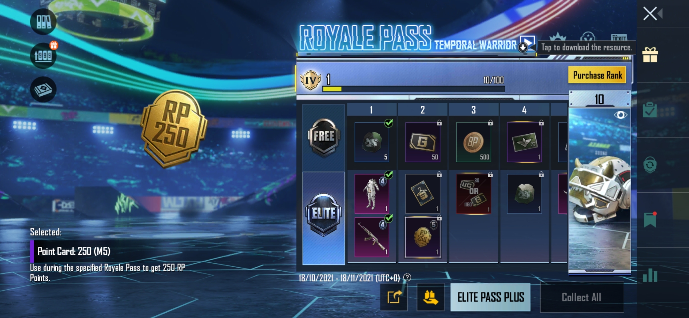 Why didnt we get these RP Points Card last season? - PUBG MOBILE