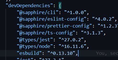 Does `@sapphire/eslint-config` and `@sapphire/prettier-config` require deps like `prettier ...